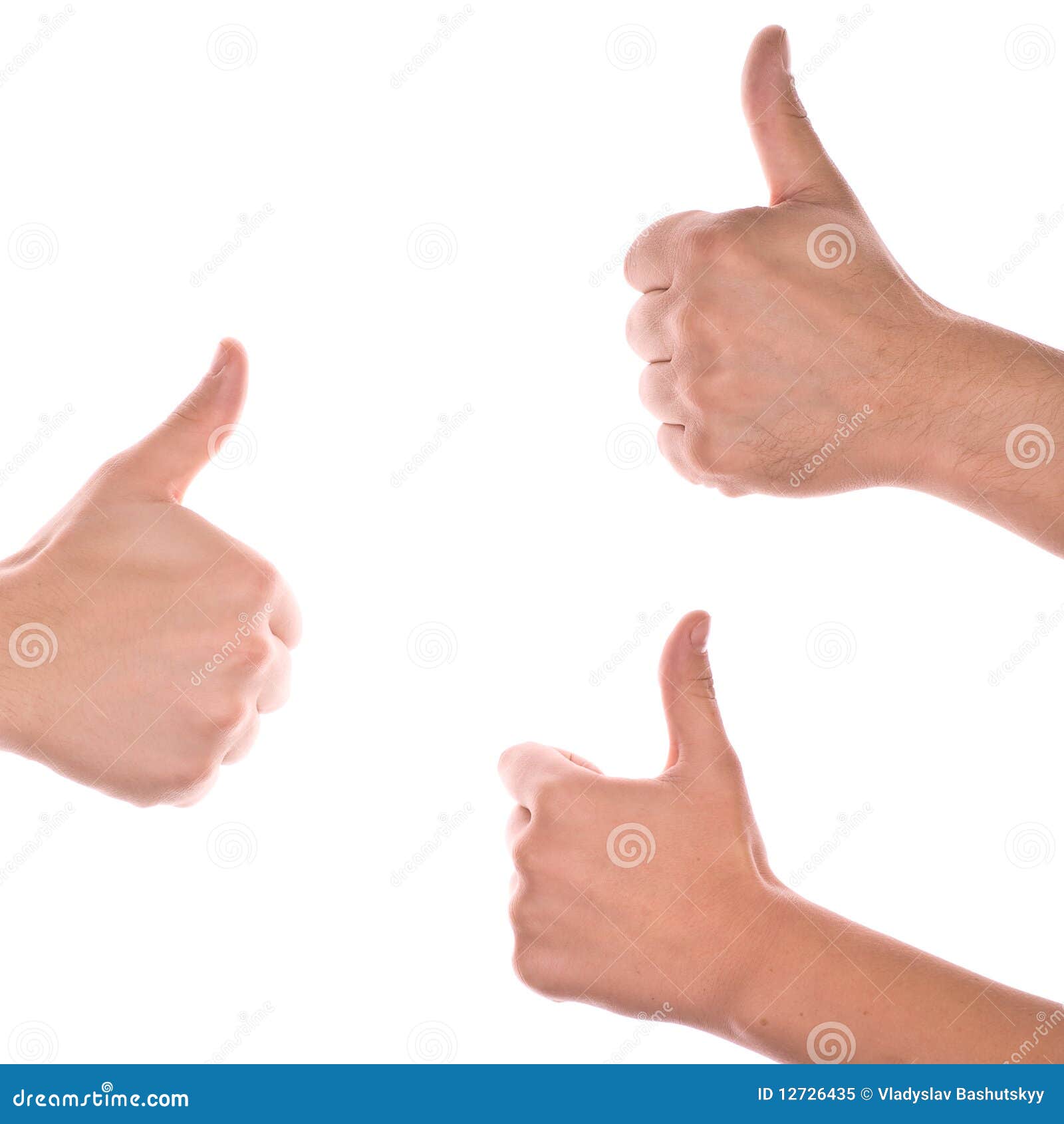 Hands showing thumbs up stock image. Image of arms, fine - 12726435