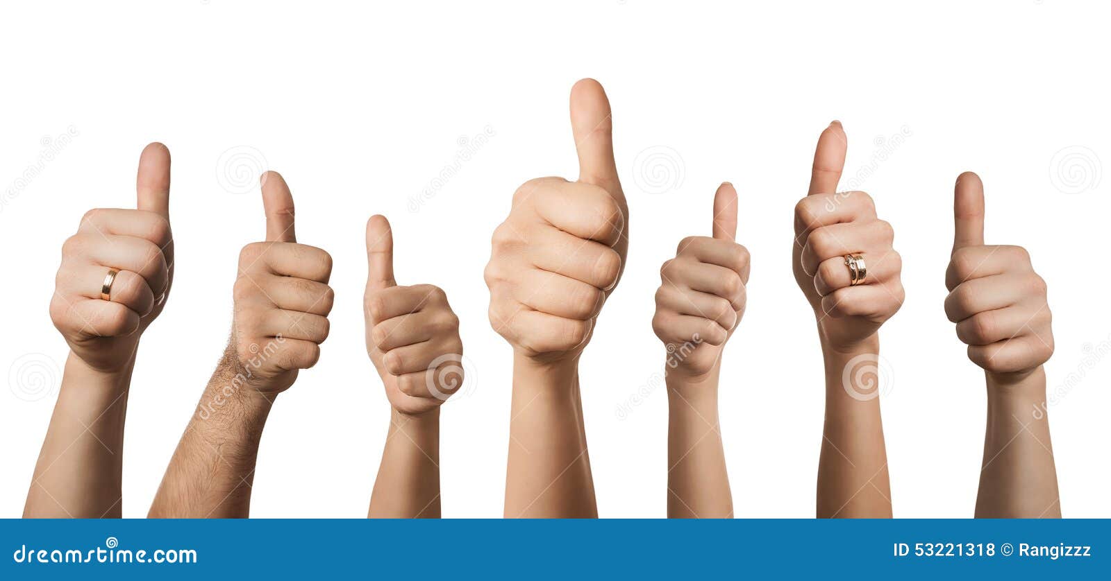 Hands Showing Thumbs Up Royalty-Free Stock Image | CartoonDealer.com ...