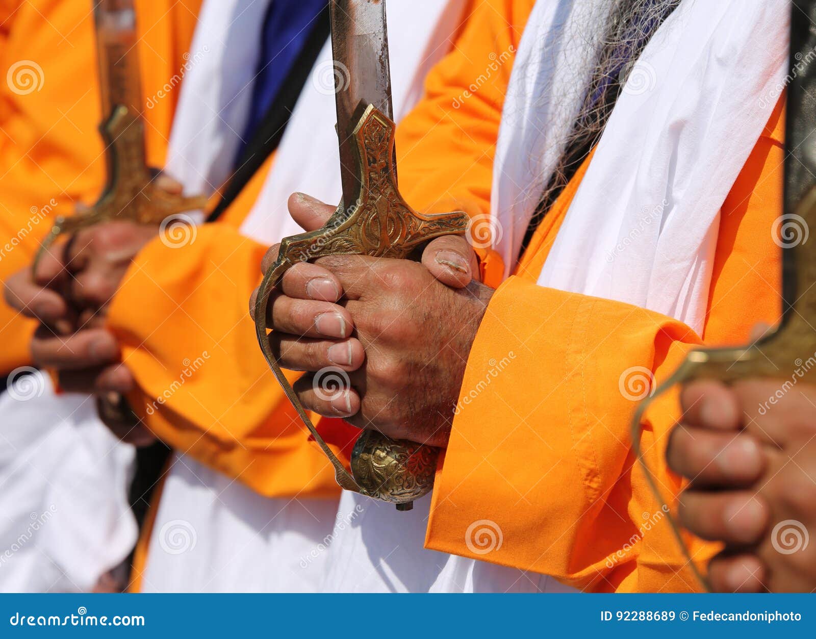 Hands of the Sikh Religious Men during the Religious Ceremony Stock ...