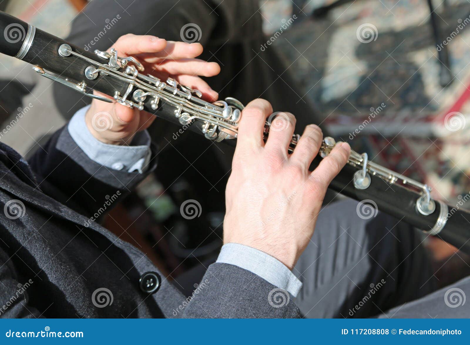 Hands of a Skill Flute Player Stock Photo - Image of performer, people ...