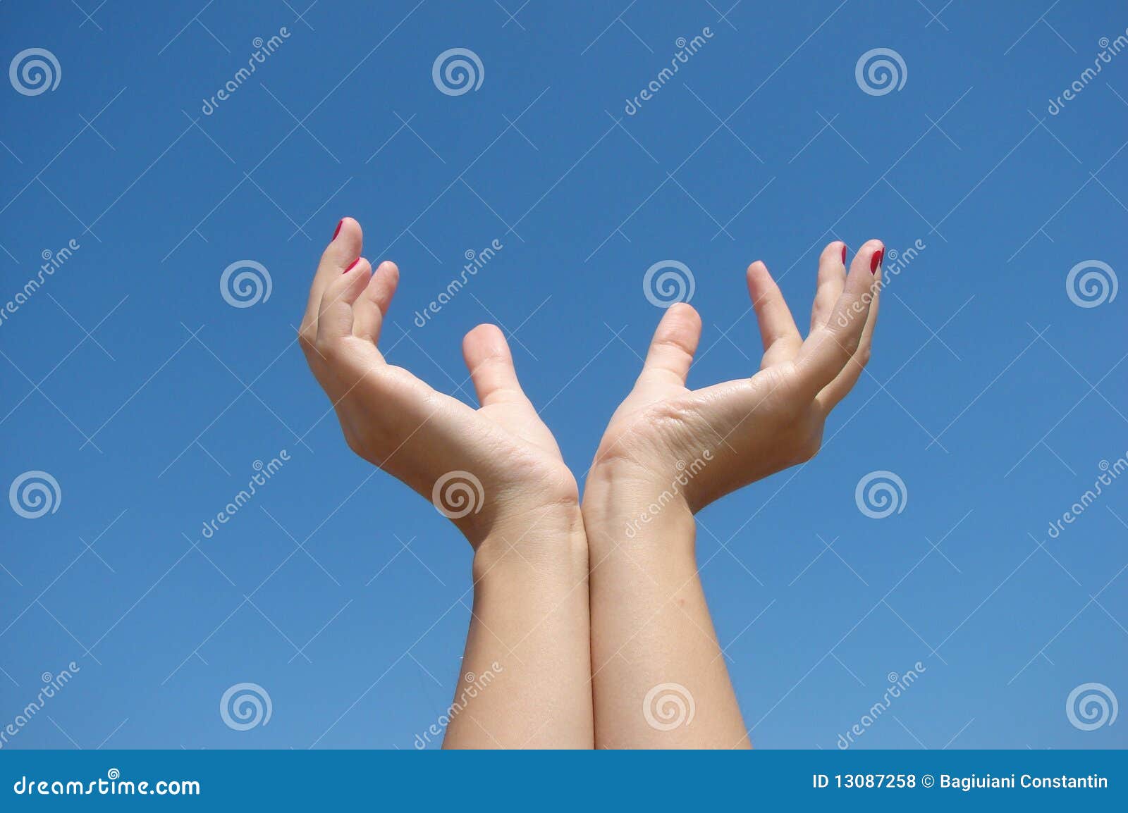 Hands in the sky stock photo. Image of guide, guidance - 13087258