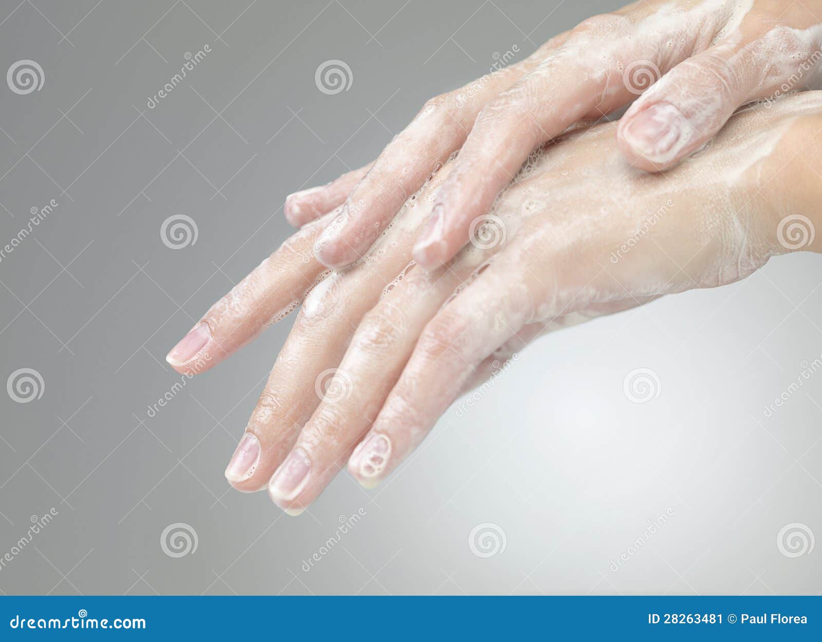 Hands with Soap Foam Ad Bubbles Stock Image - Image of doctor, house ...