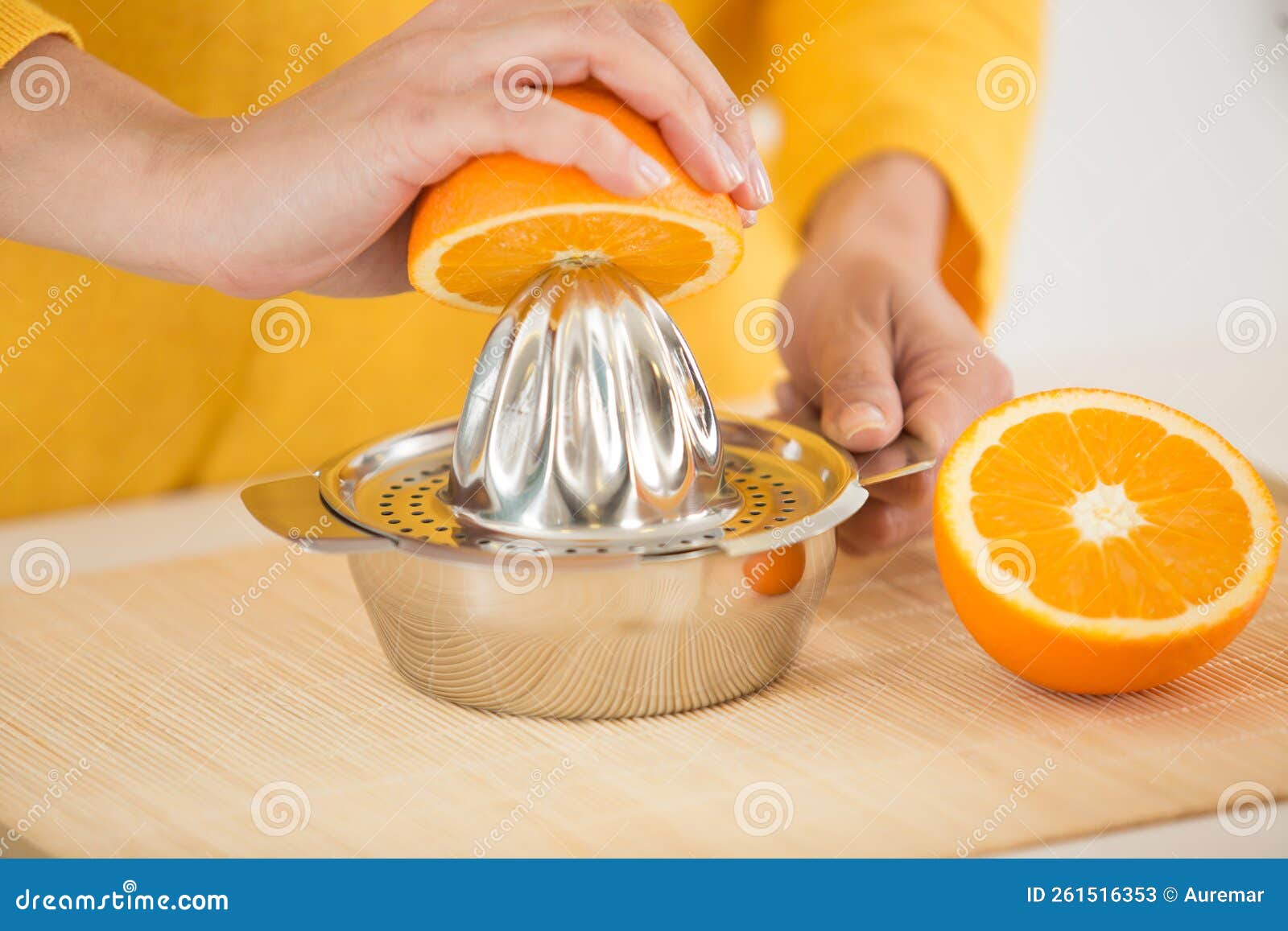 Hands Squeezing Juice Orange Stock Image - Image of liquid, fruit ...