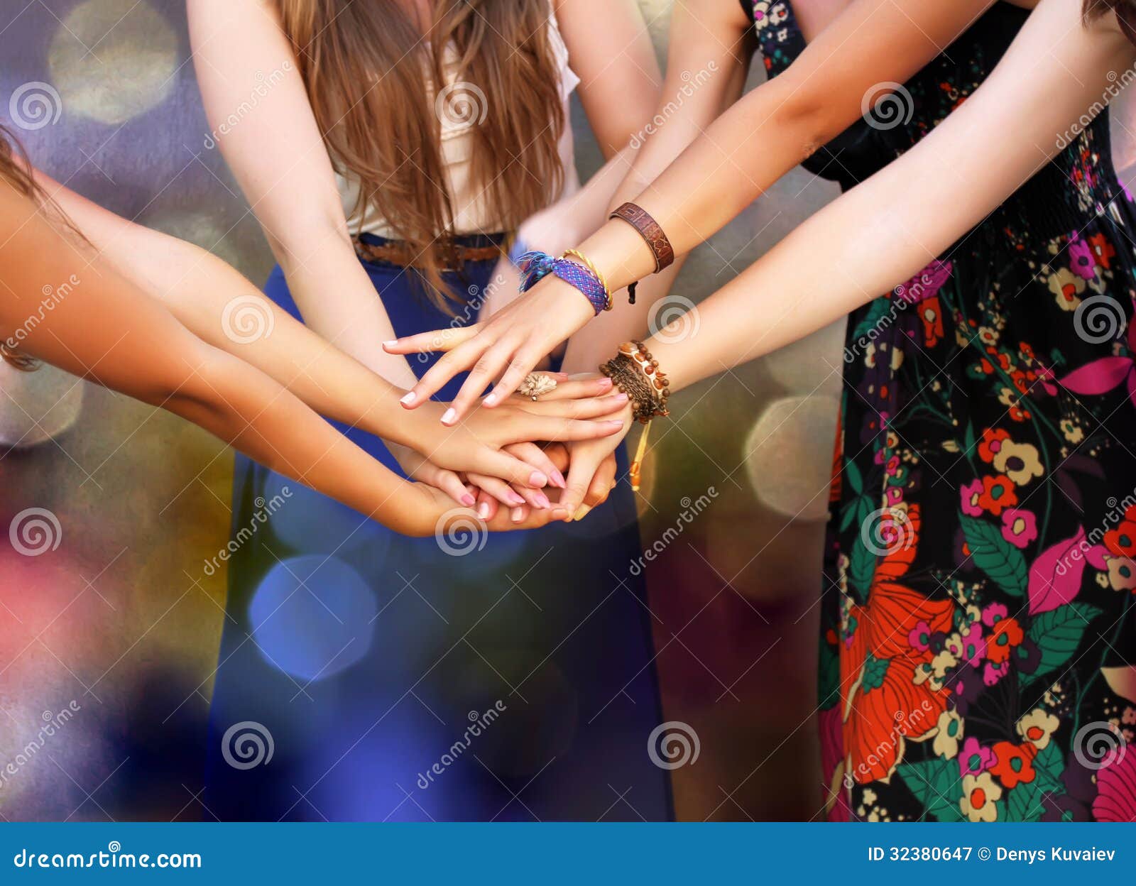 Hands on Stack stock image. Image of cooperation, hands - 32380647