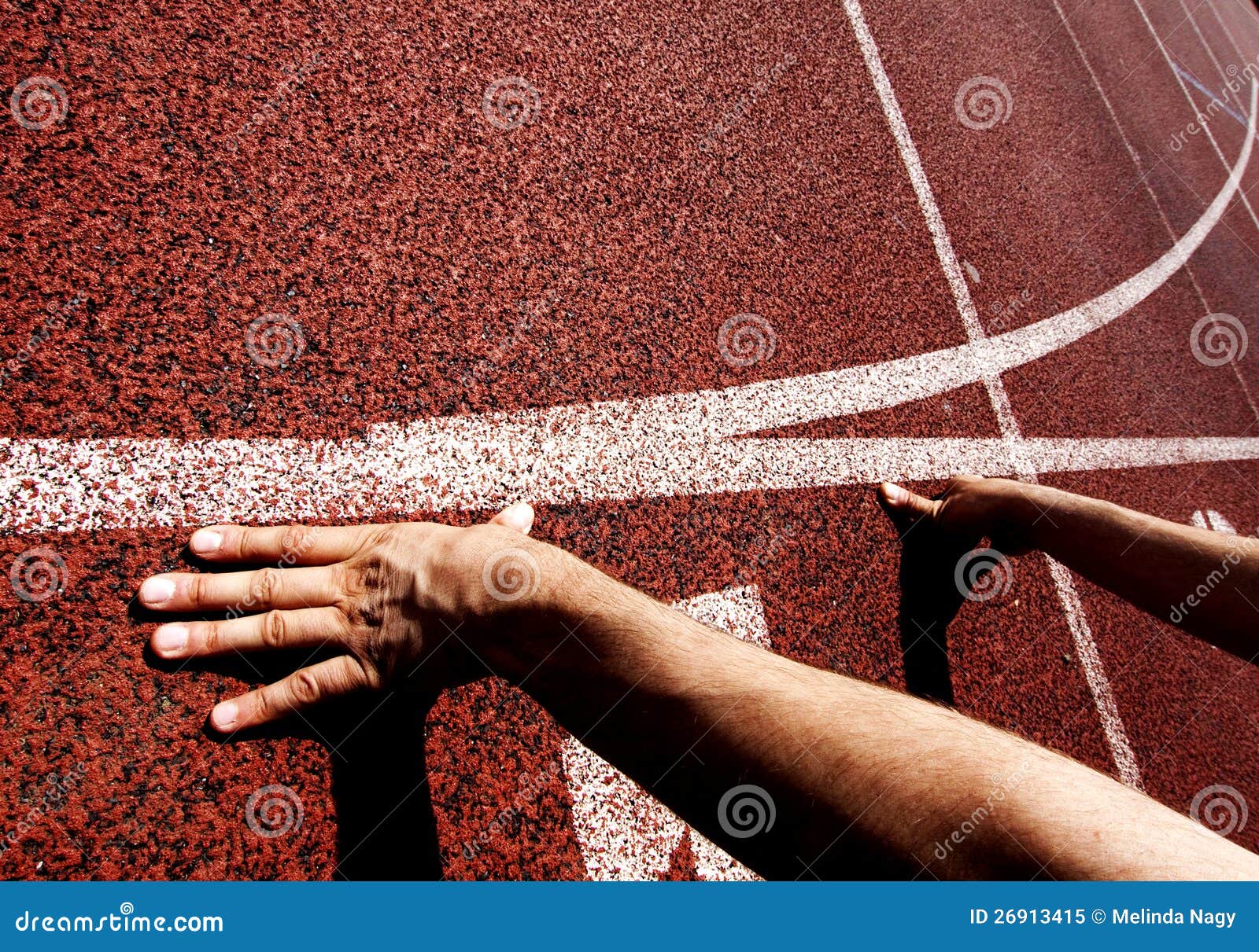Hands on starting line stock image. Image of athletics - 26913415