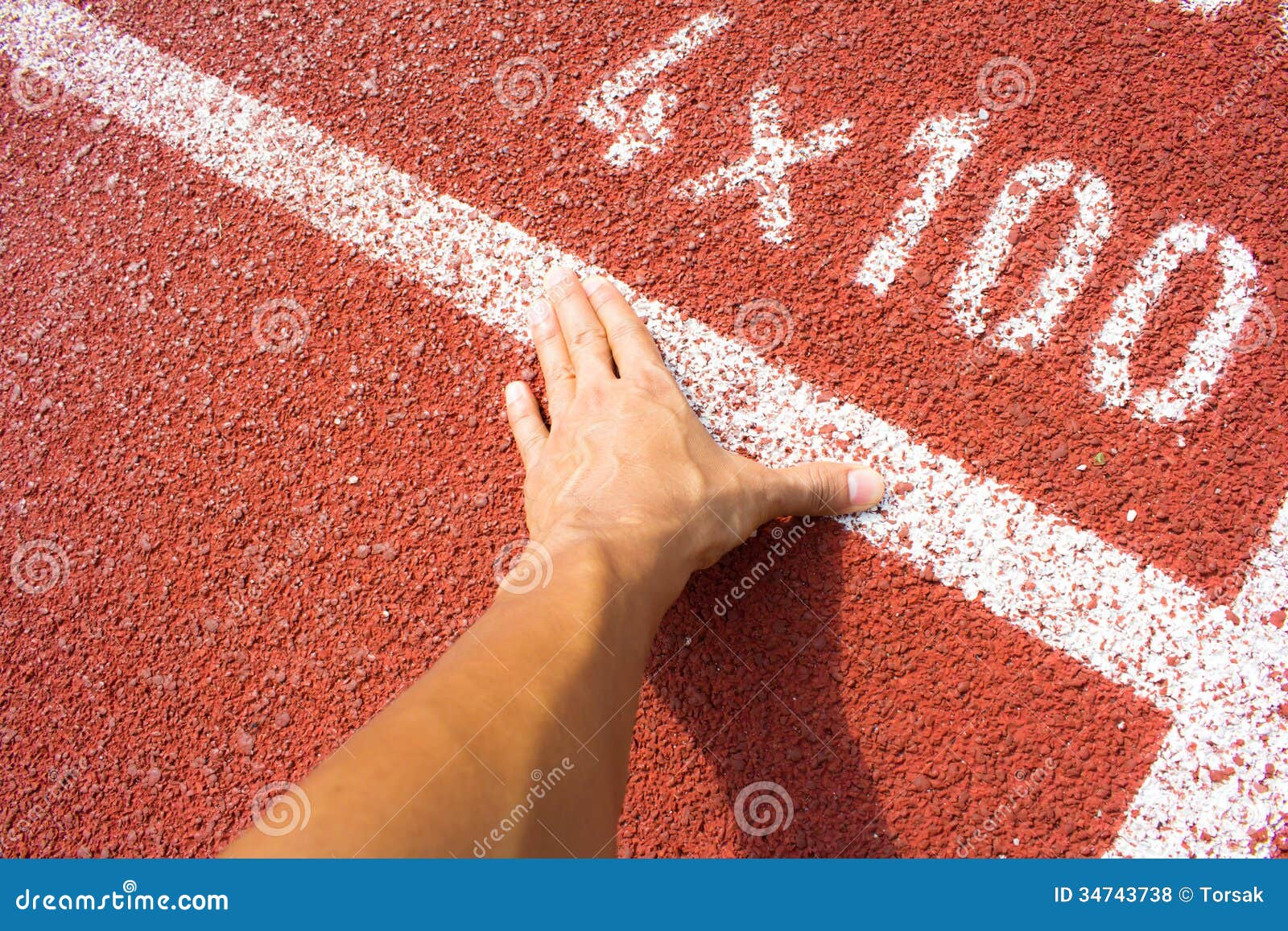 Hands on starting line stock photo. Image of number, racetrack - 34743738