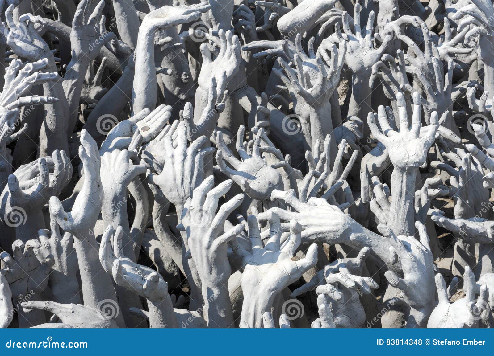 Hands Of The Statue Of David By Michelangelo, Florence, Italy Editorial ...
