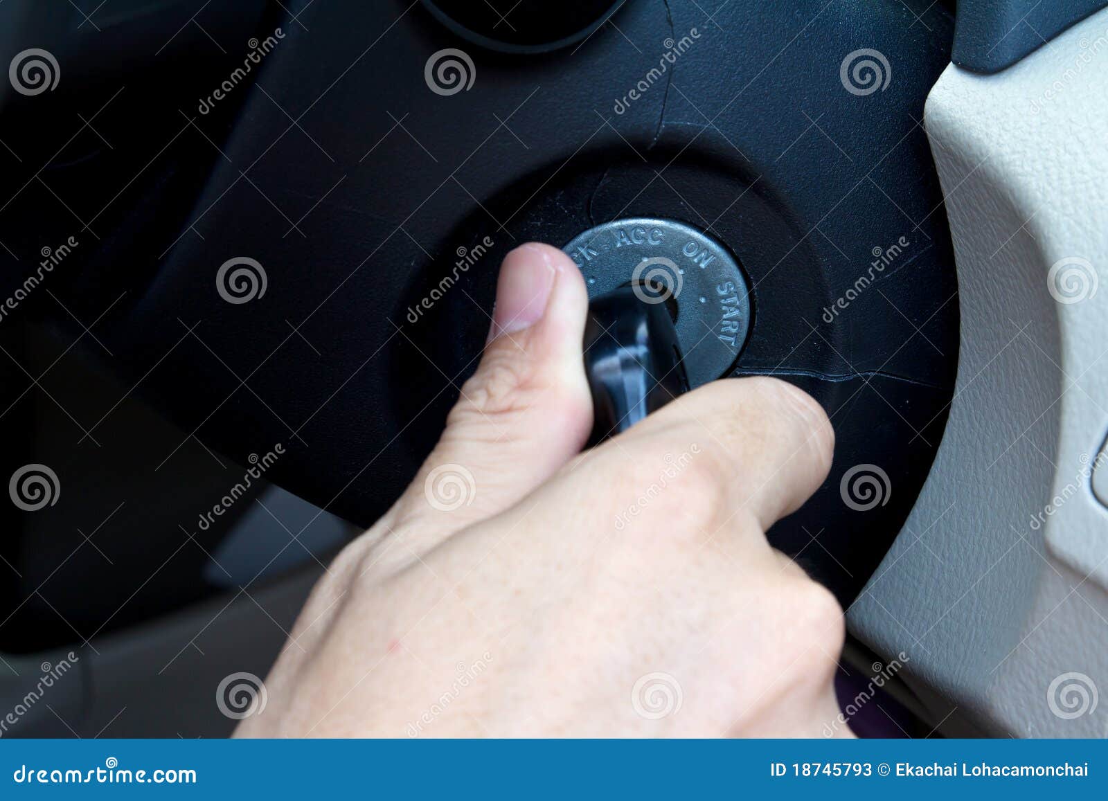 Hands on stearing stock image. Image of inside, speed - 18745793
