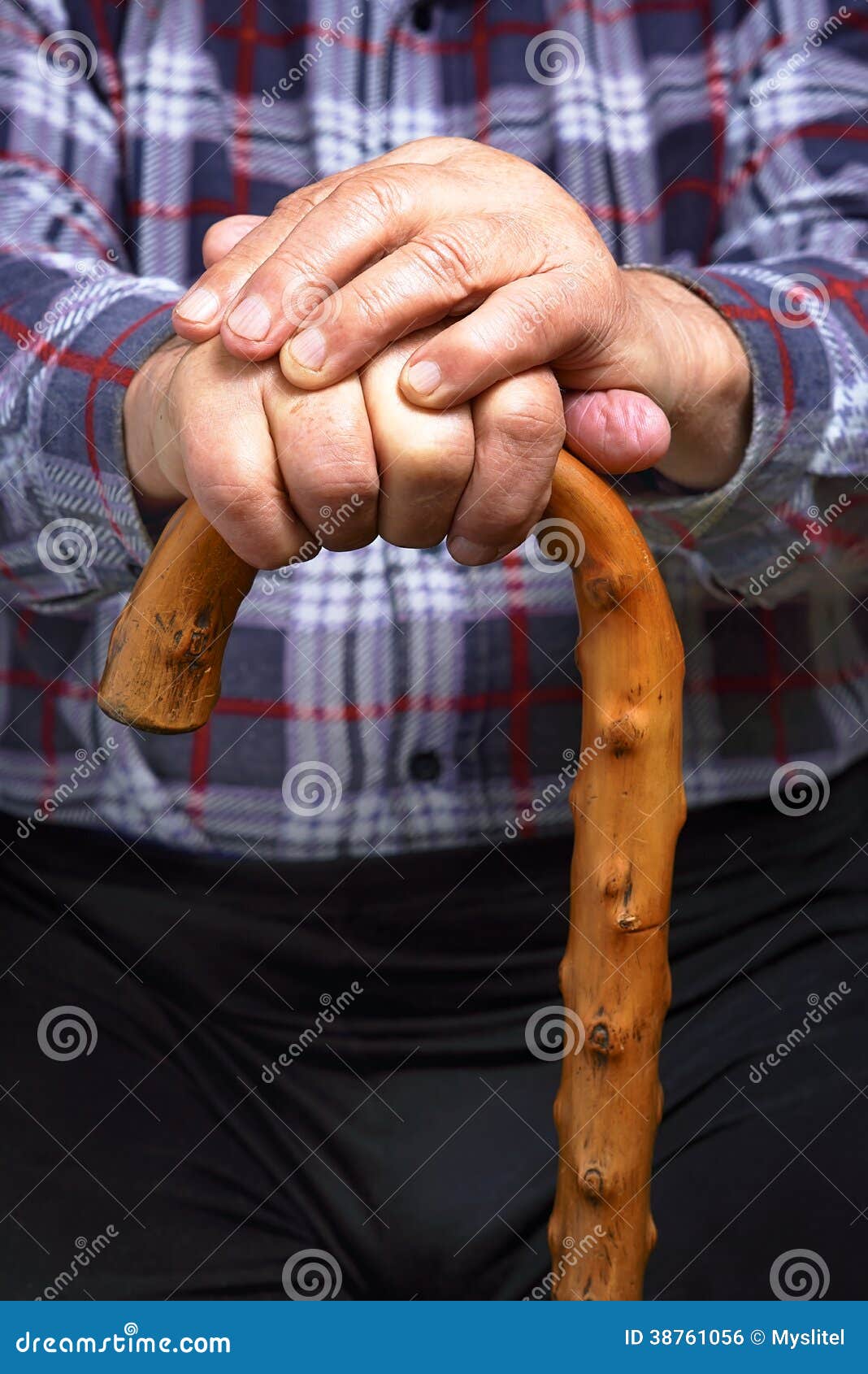 Hands and stick stock photo. Image of senior, hands, home - 38761056