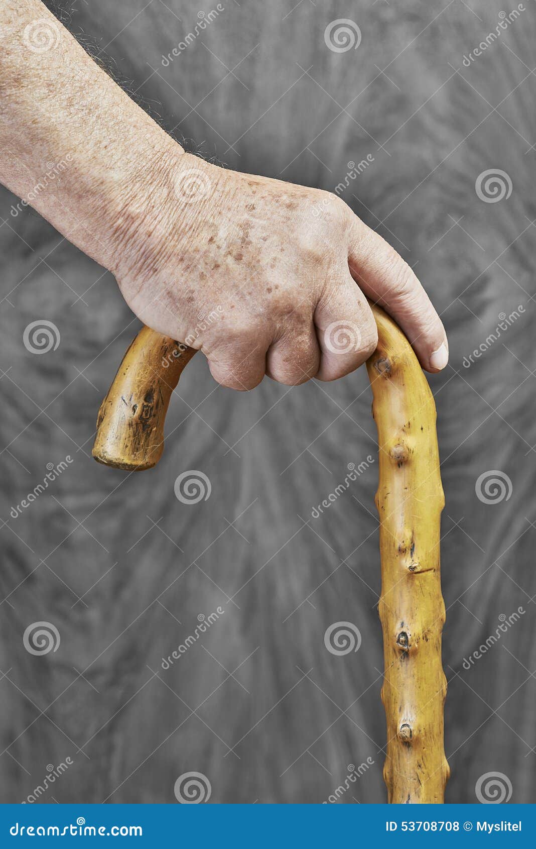 Hands and stick stock photo. Image of person, retirement - 53708708
