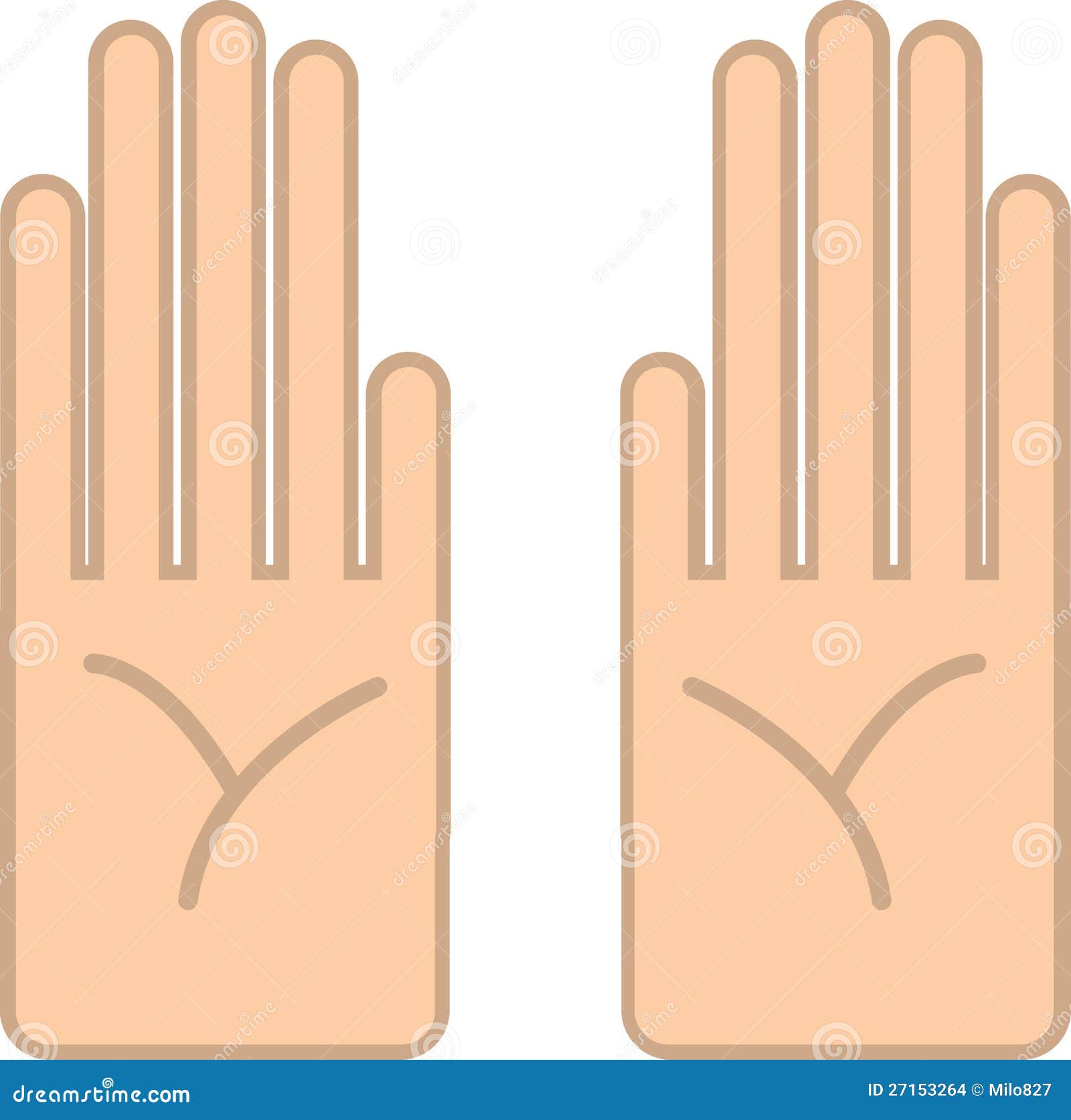 Hands Stop stock vector. Illustration of restriction - 27153264