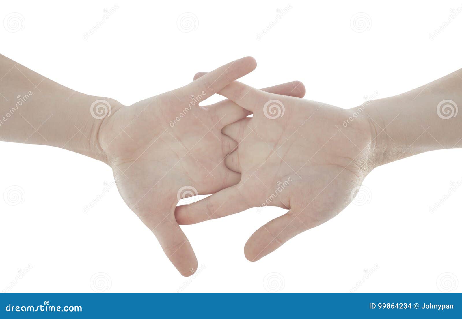 Hands Stretching Isolated on White Stock Photo - Image of human, hands ...