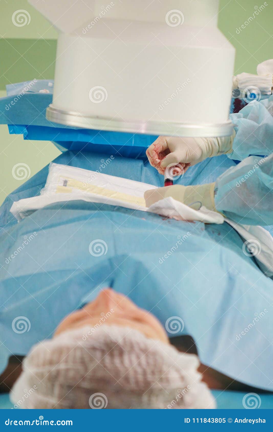 The hands of a surgeon. stock image. Image of modern - 111843805