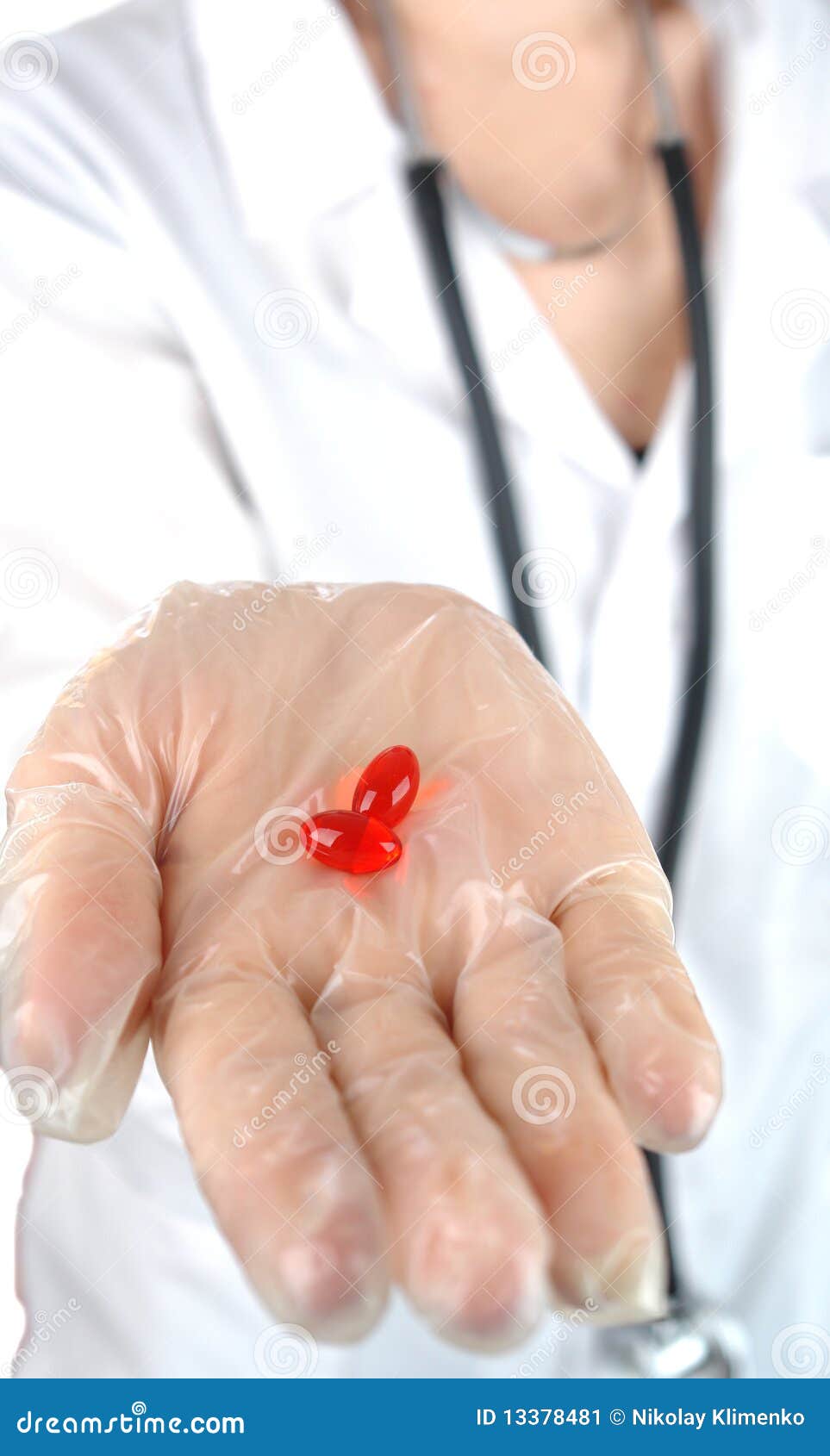 Hands with tablets stock image. Image of medicine, lecithin - 13378481