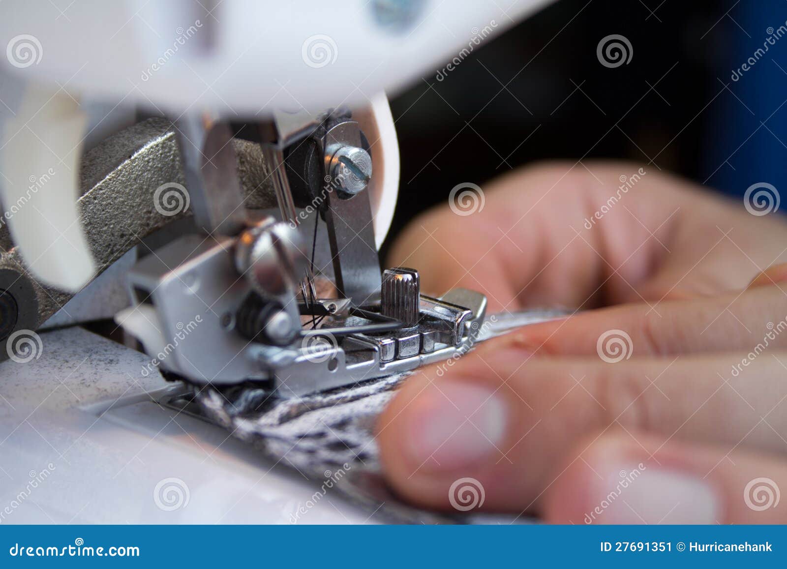 Hands of Tailor Sewing Clothes Stock Image - Image of closeup, tailor ...