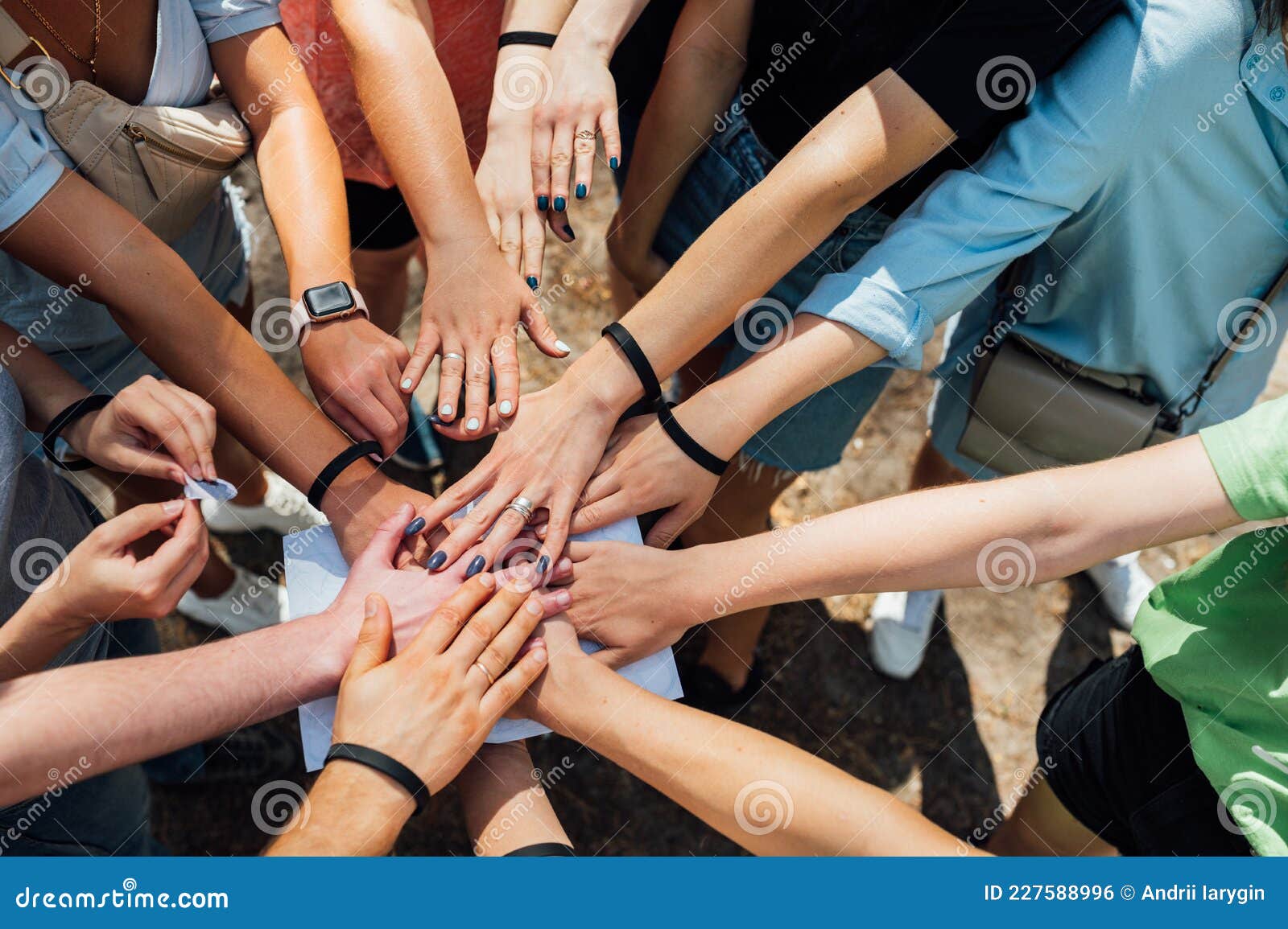 Hands team success stock photo. Image of support, strength - 227588996