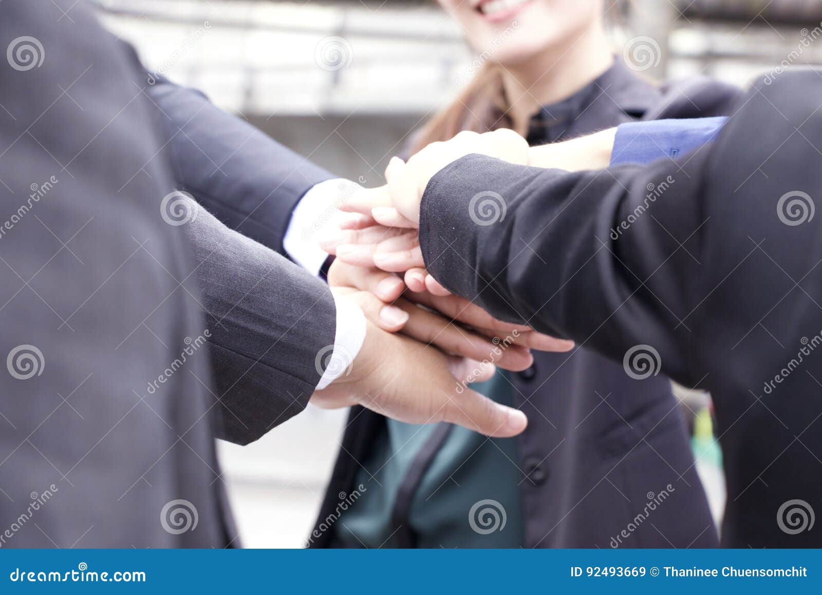 Hands of Teamwork, Hands on Hands Stock Image - Image of collaboration ...