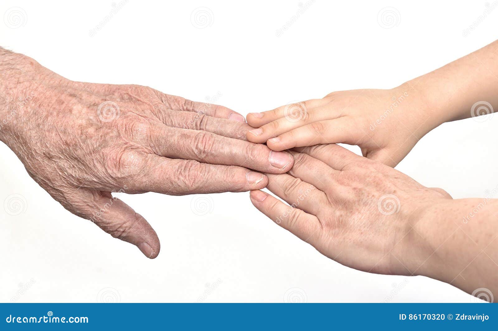 Hands of three generations stock photo. Image of grandfather - 86170320