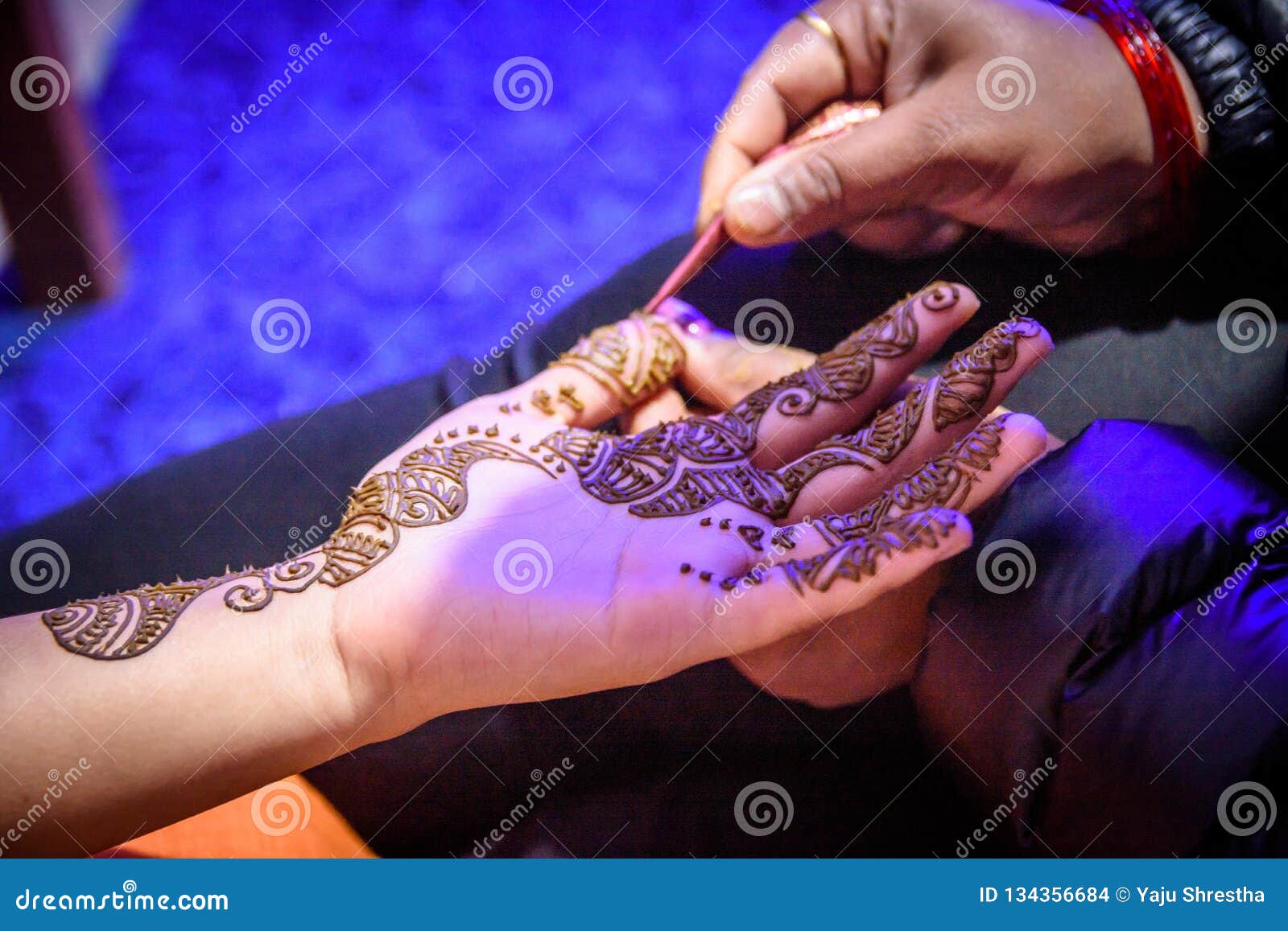 Mehendi Rasm stock photo. Image of celebration, events - 134356684