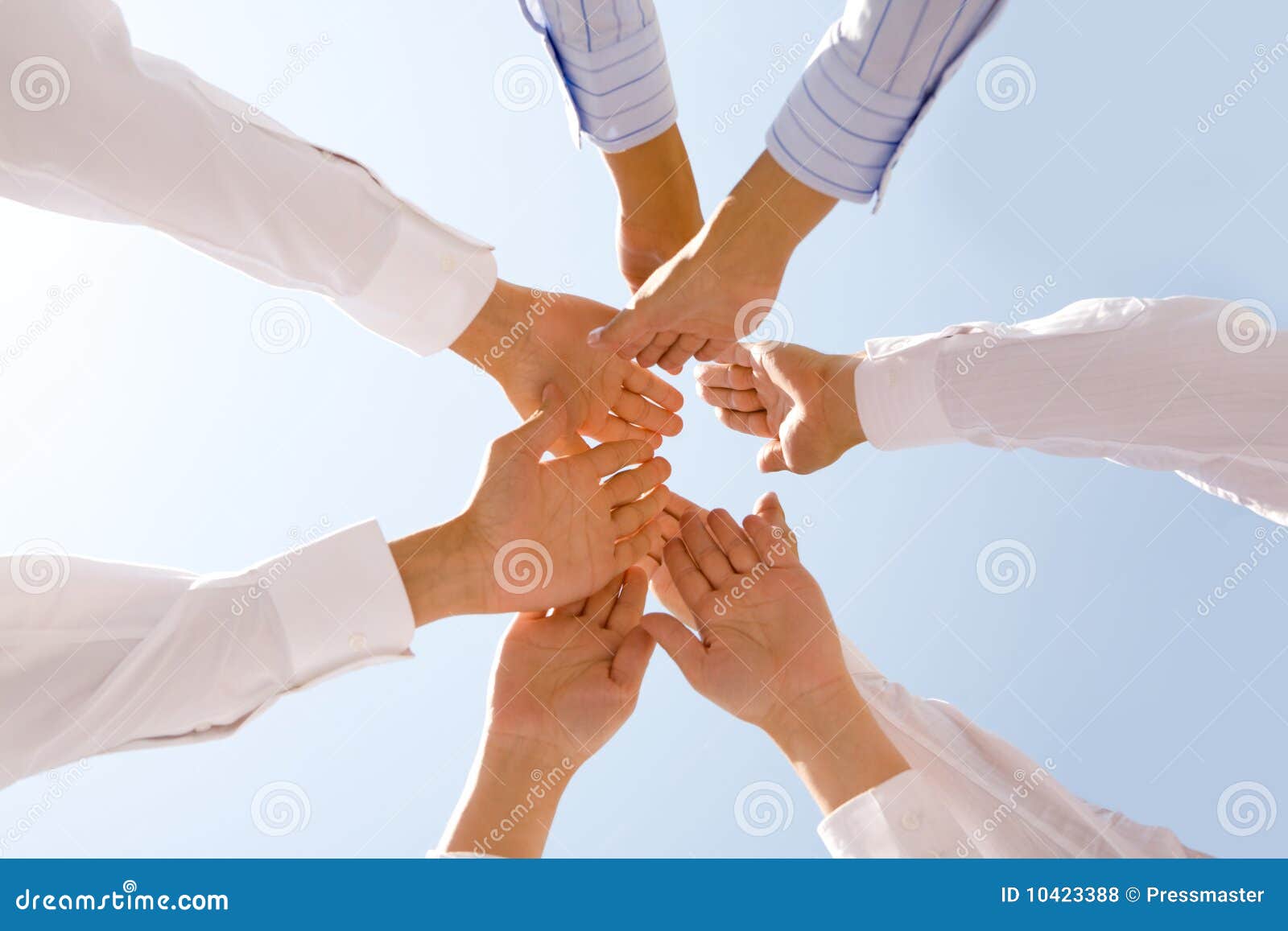 Hands together stock photo. Image of employment, cooperation - 10423388