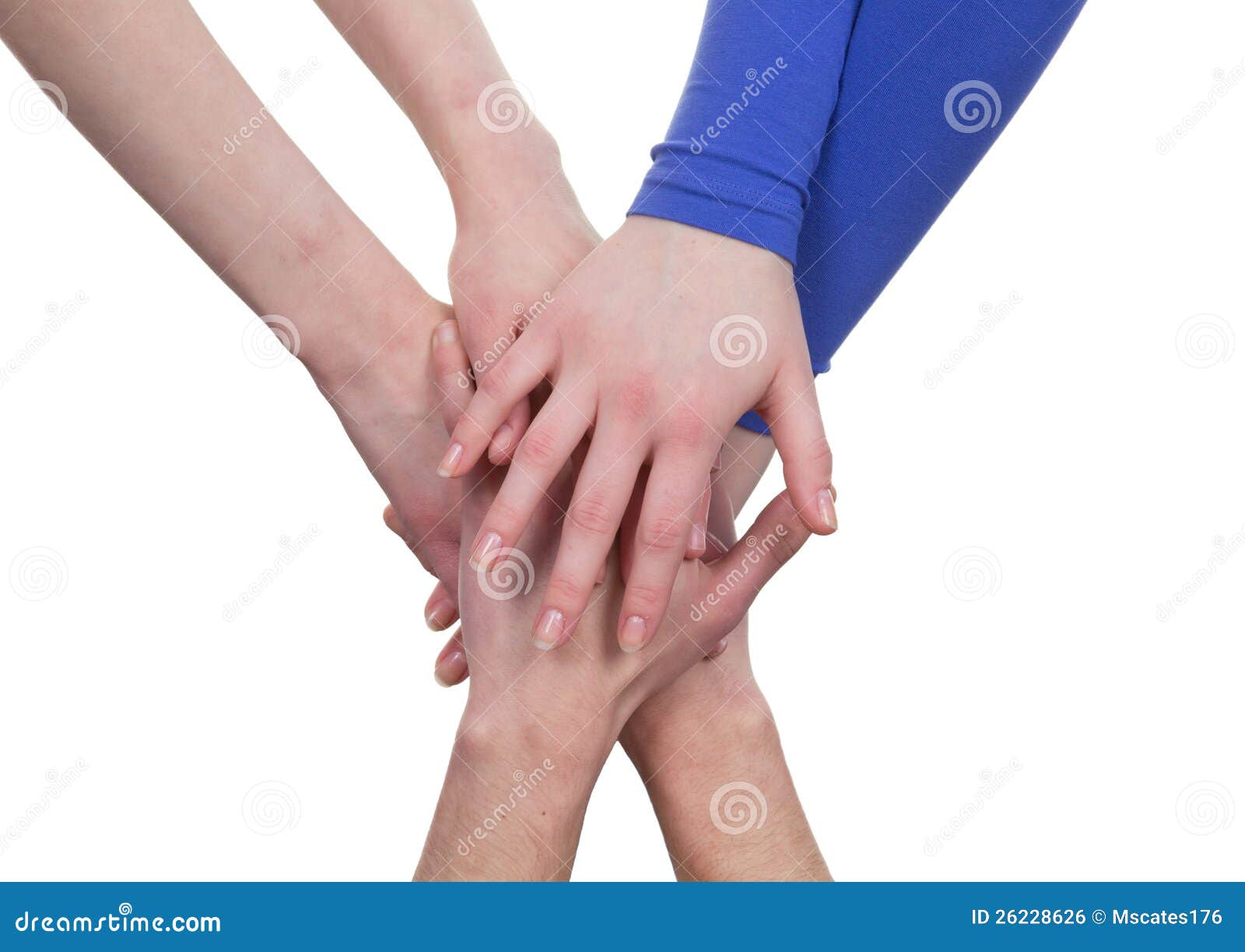 Hands together stock photo. Image of bind, join, strength - 26228626