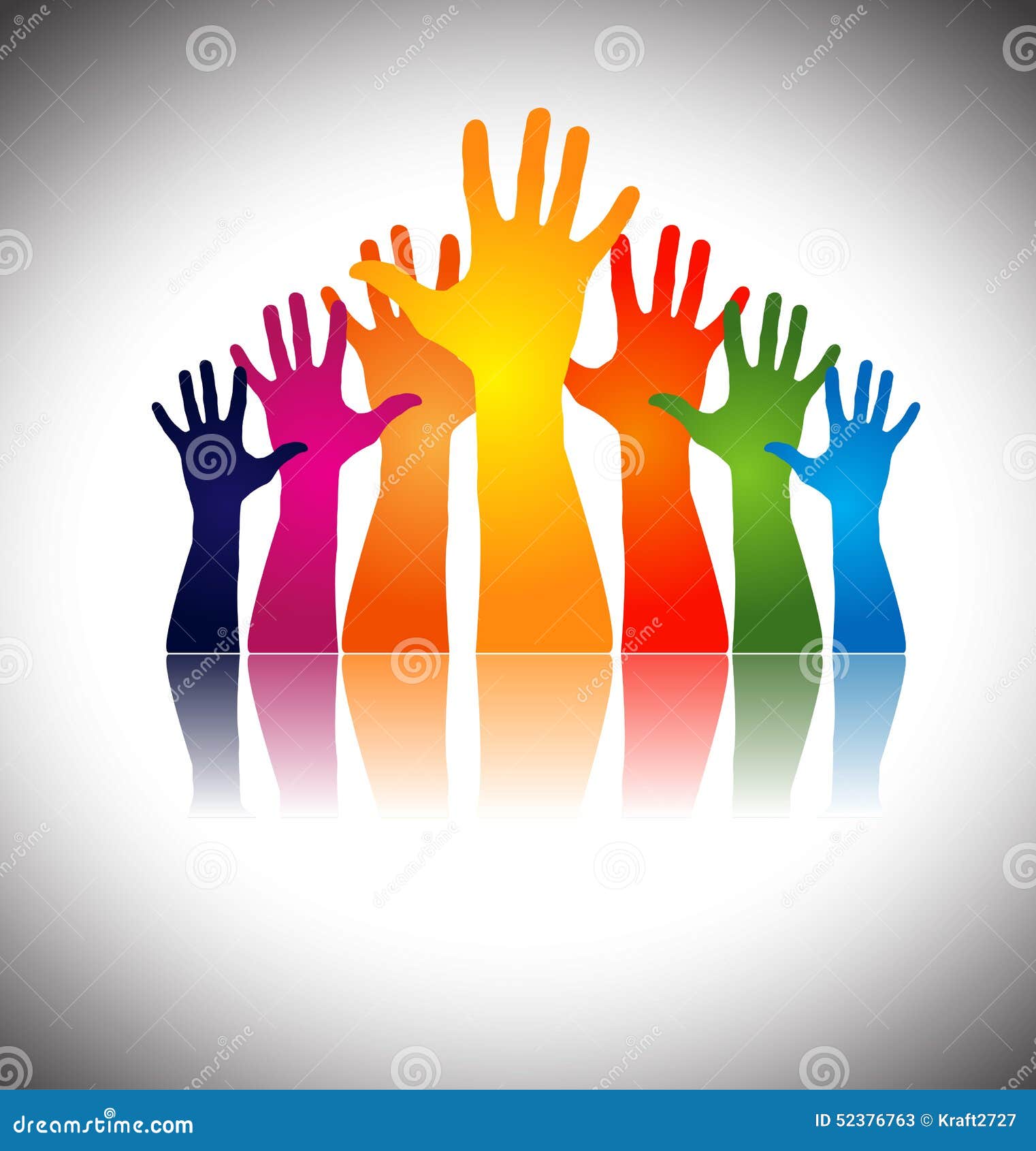Hands Together Showing Unity Stock Image - Image of community, holidays ...