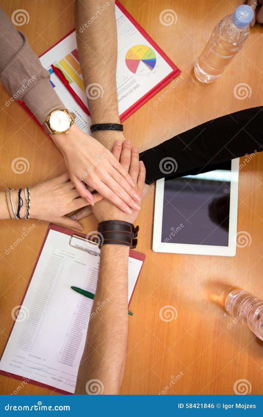 Hands Together Team Unity Concept Stock Photo - Image of horizontal ...