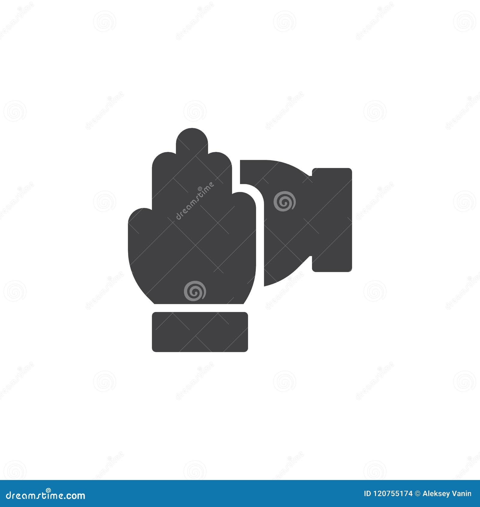Hands Together Team Work Vector Icon Stock Vector - Illustration of ...