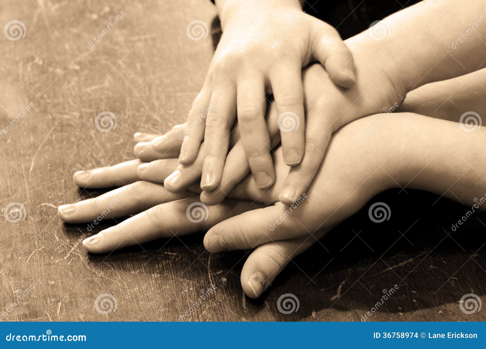 Hands on Top of Each Other stock photo. Image of clipping - 36758974