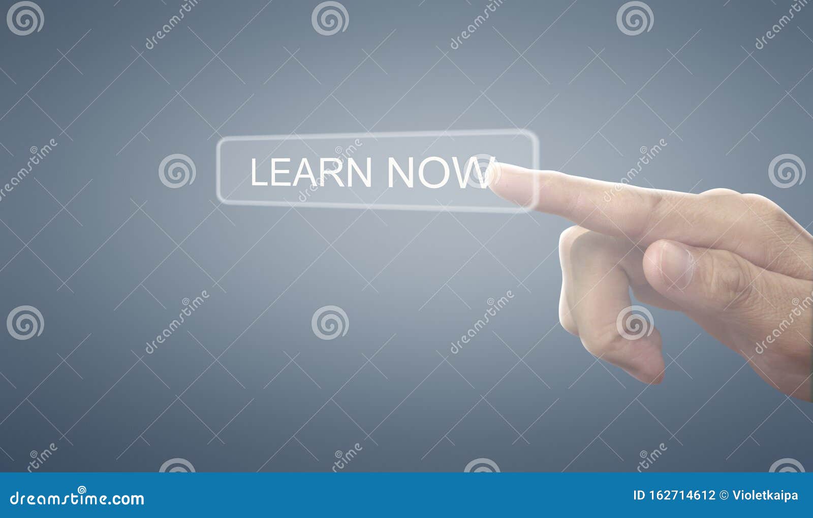 Hands Touching Button Screen Interface Global Connection Customer ...