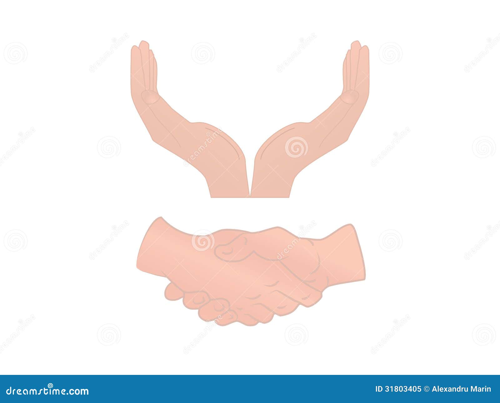 Hands stock vector. Illustration of hand, help, illustration - 31803405