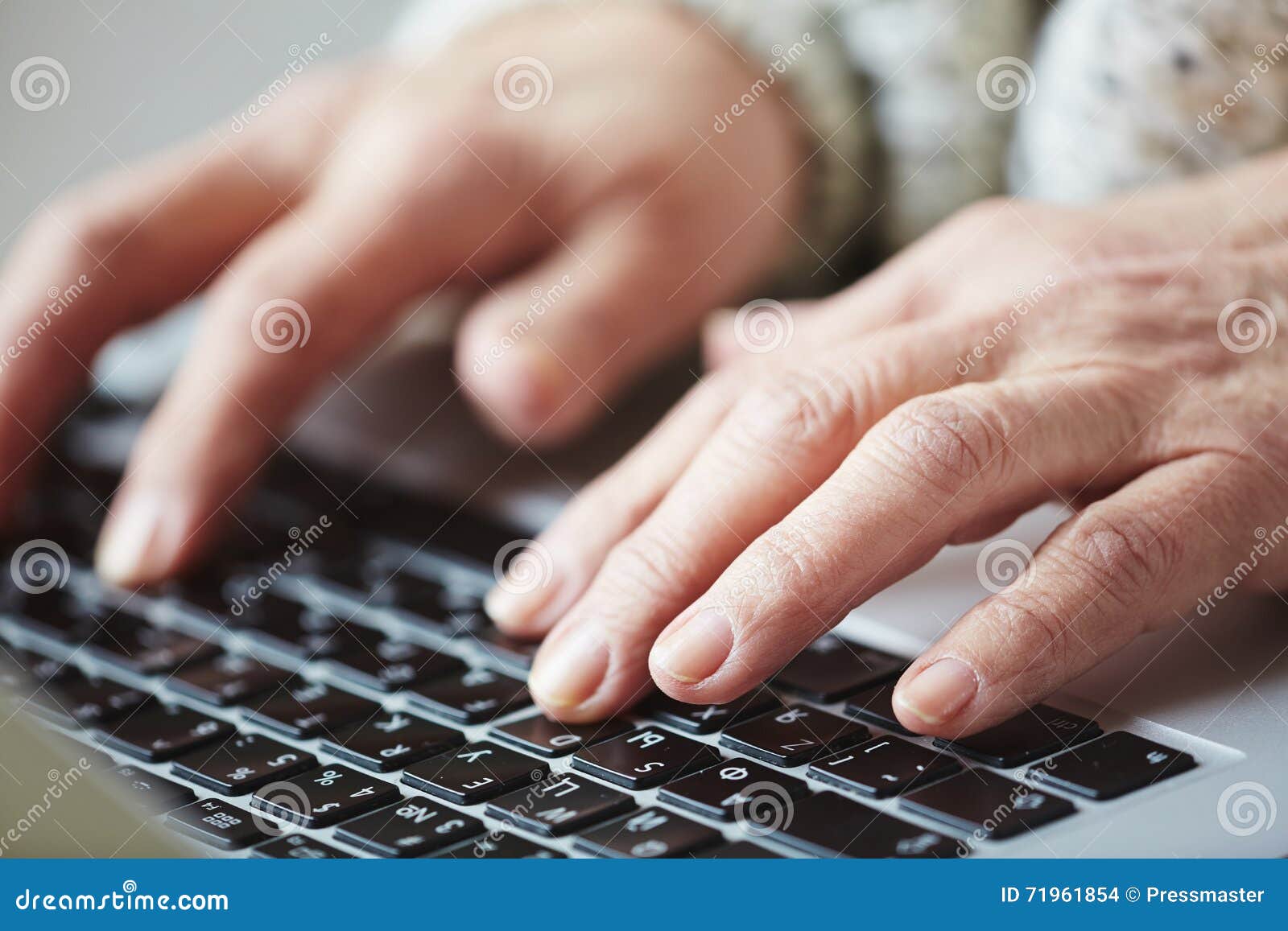 Hands typing stock photo. Image of mobility, wifi, technology - 71961854