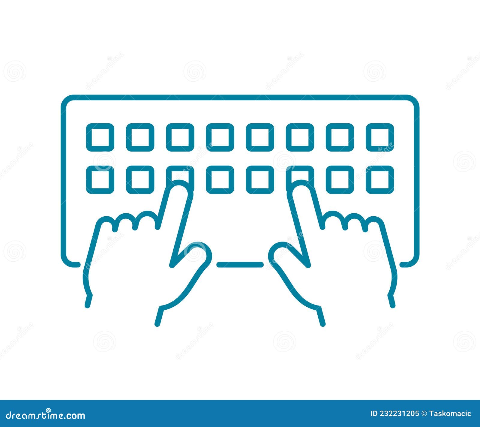 Fingers Pressing Power Buttons Set. Hands Touching, Pushing, Clicking ...