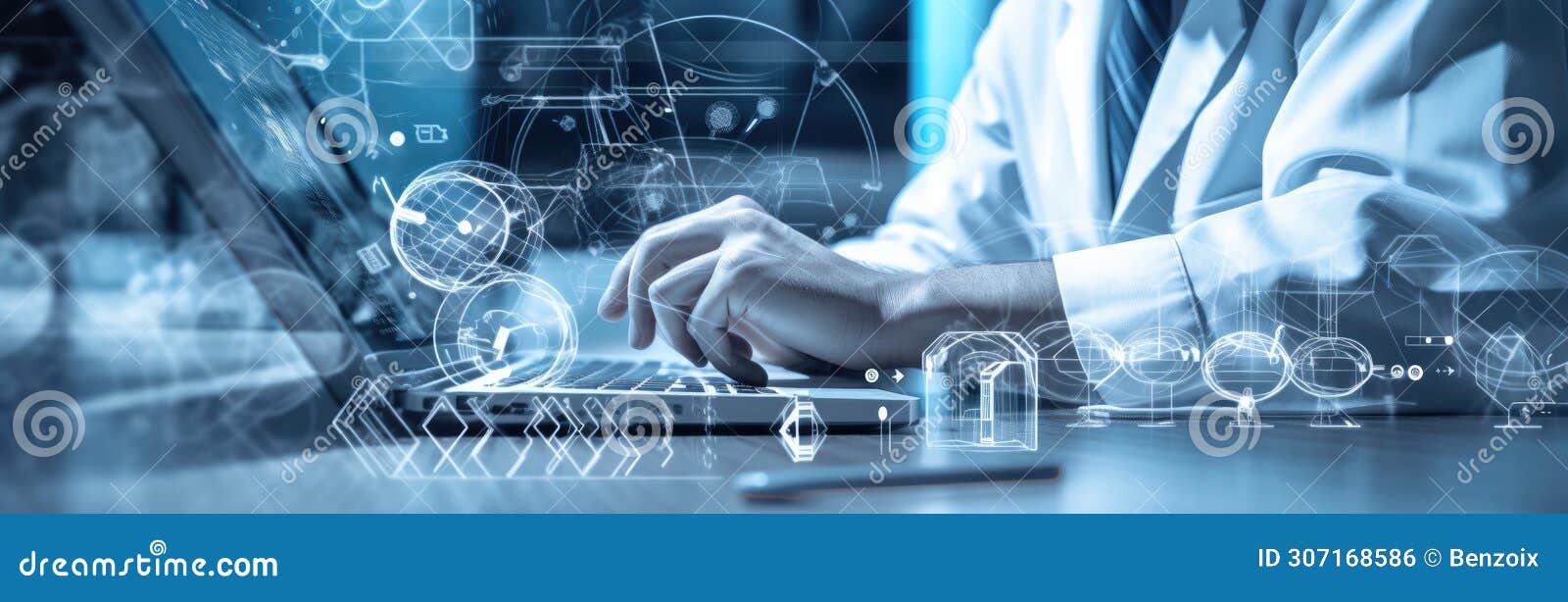 Hands Typing on Keyboard. Programming Online Database. Data Processing Center Concept. Stock ...