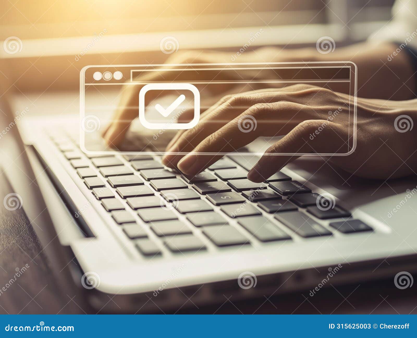 Successful Task Completion Concept Stock Image - Image of keyboard ...