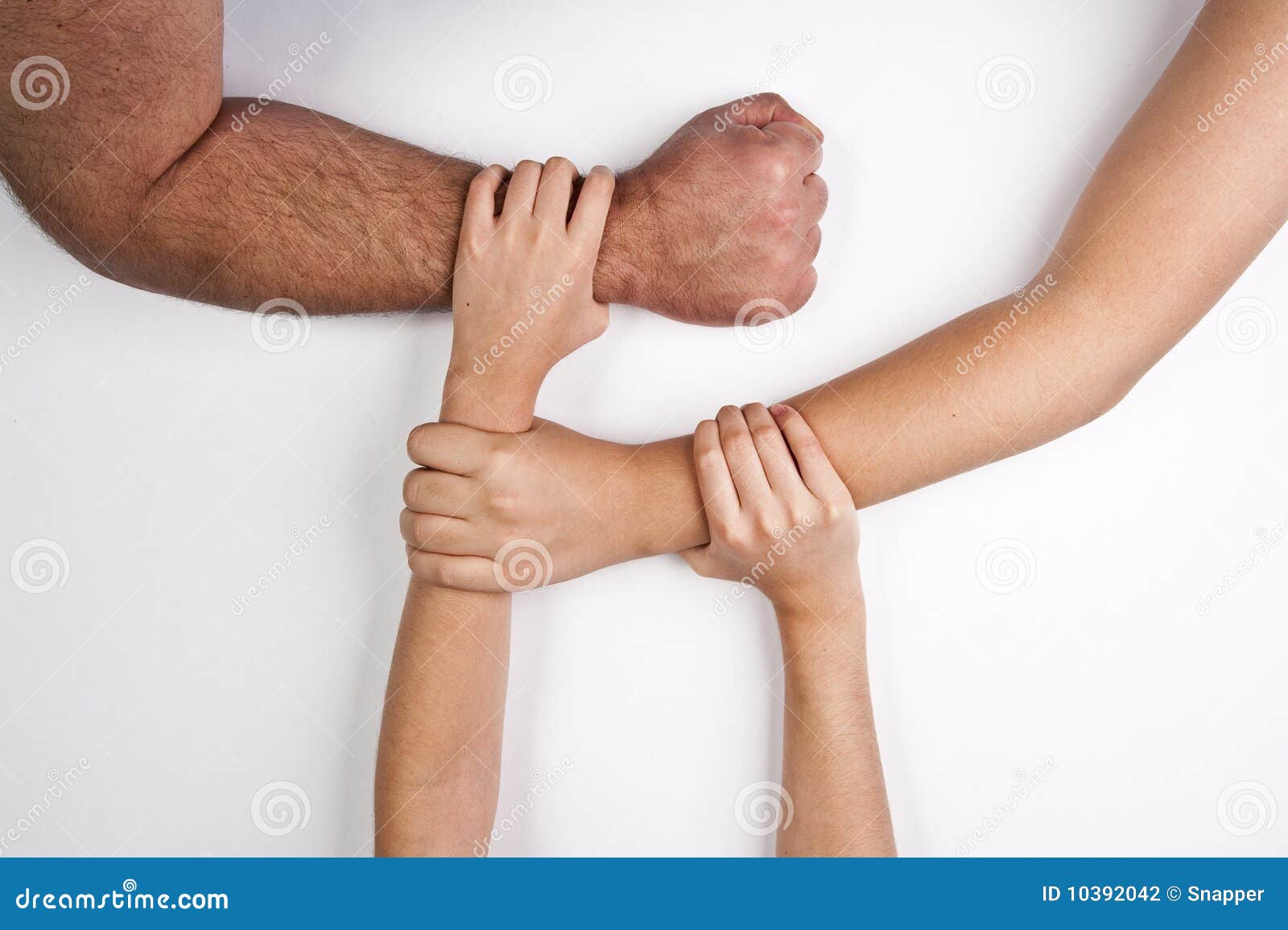 Hands united stock photo. Image of arms, family, symbol - 10392042