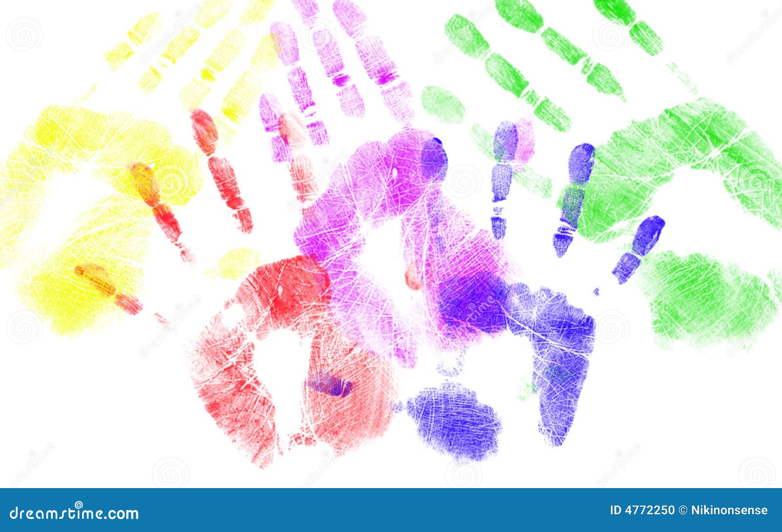 Hands of Unity stock illustration. Illustration of people - 4772250