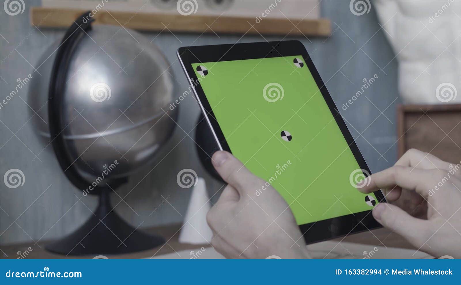 Hands of an Unknown Young Guy Tapping and Scrolling on Laptop with ...