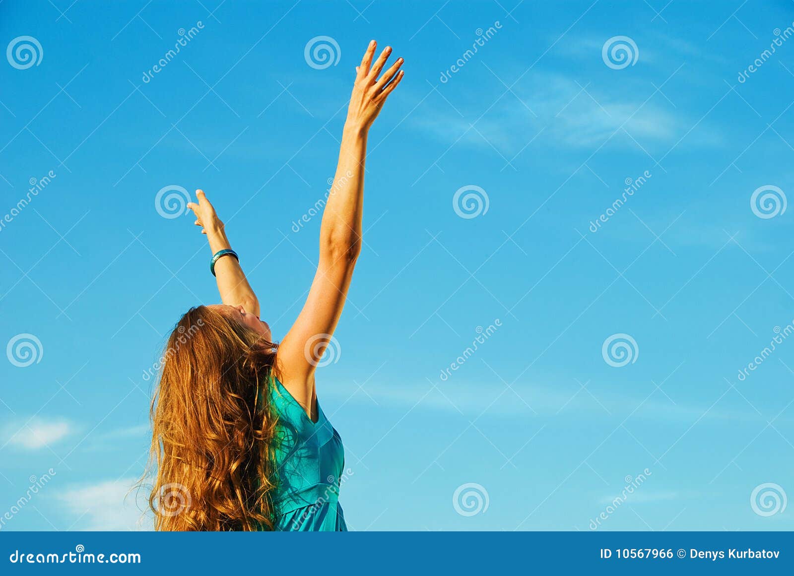 Hands up stock photo. Image of beautiful, girl, life - 10567966