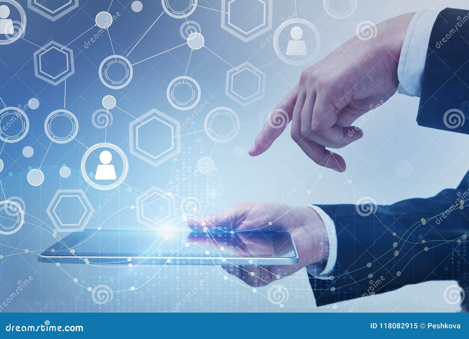 Future, Communication and Innovation Concept Stock Image - Image of ...