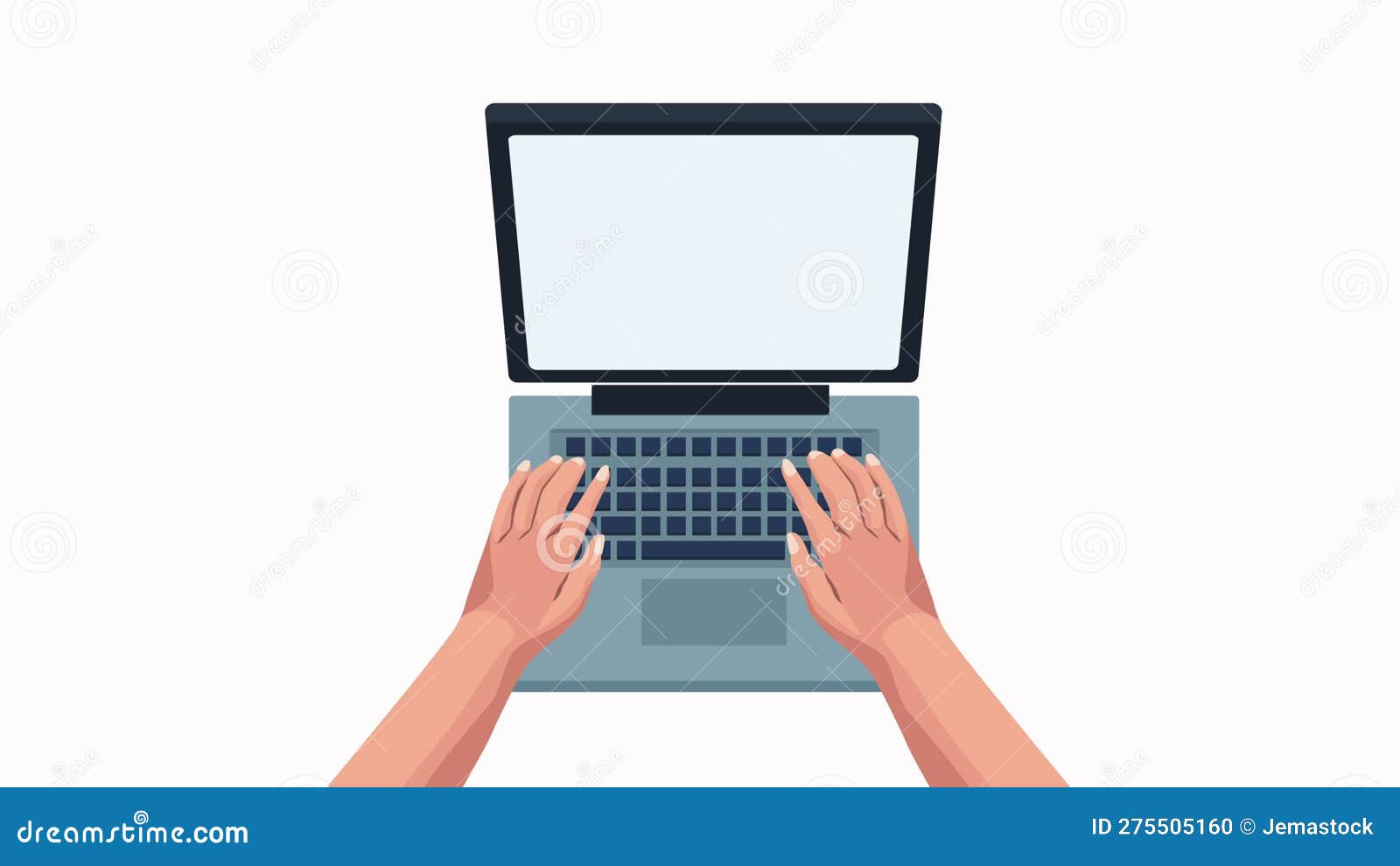 Hands Using Laptop Computer Animation Stock Footage - Video of laptop ...