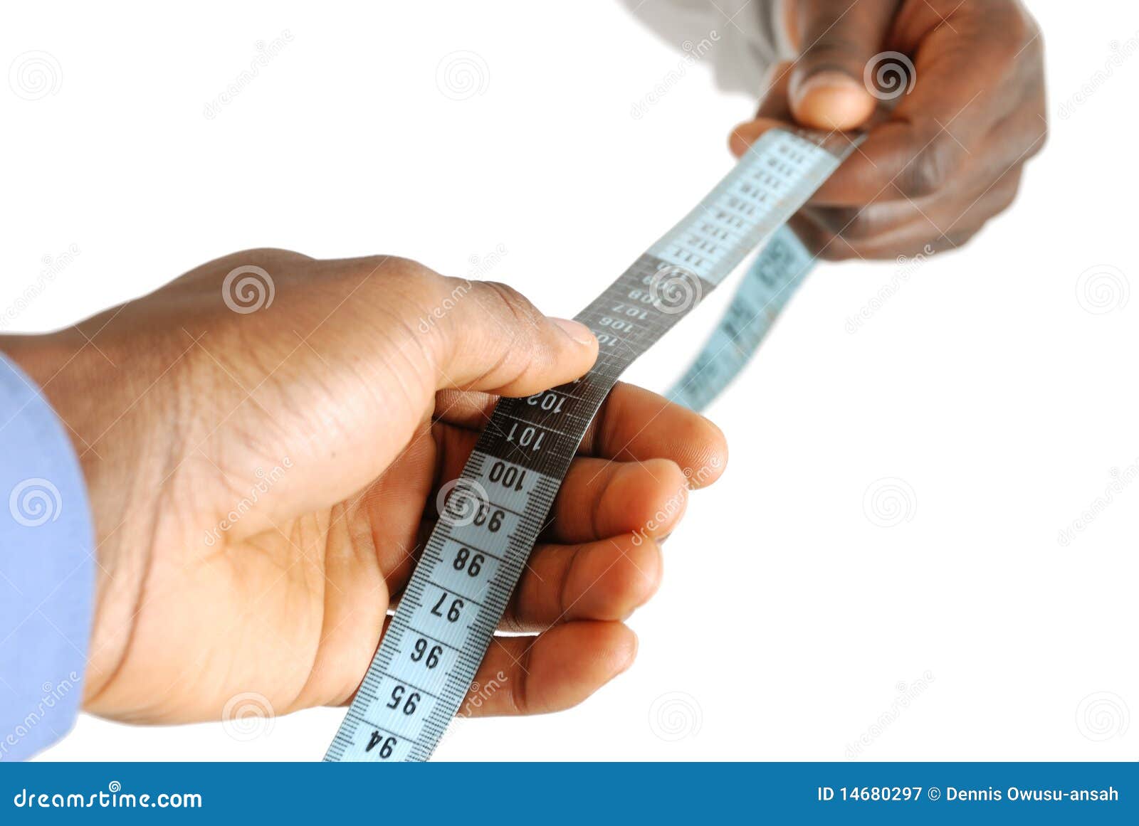 Hands using measuring tape stock image. Image of adult - 14680297