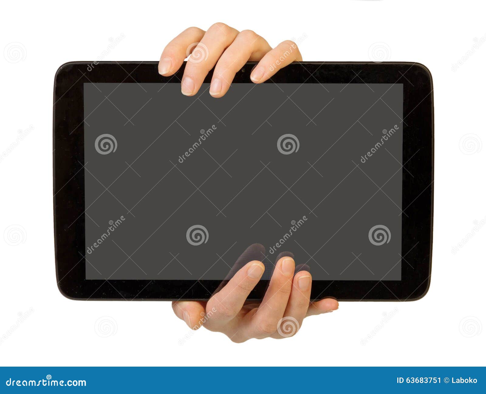 Hands using tablet pc stock image. Image of display, click - 63683751
