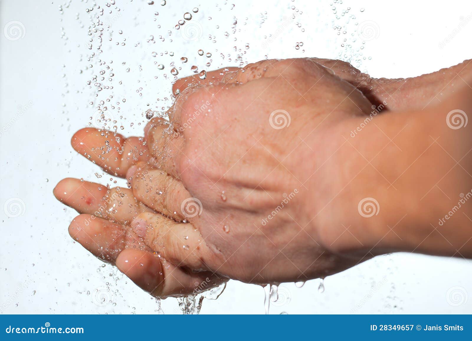 Hands and water. stock image. Image of natural, freshness - 28349657