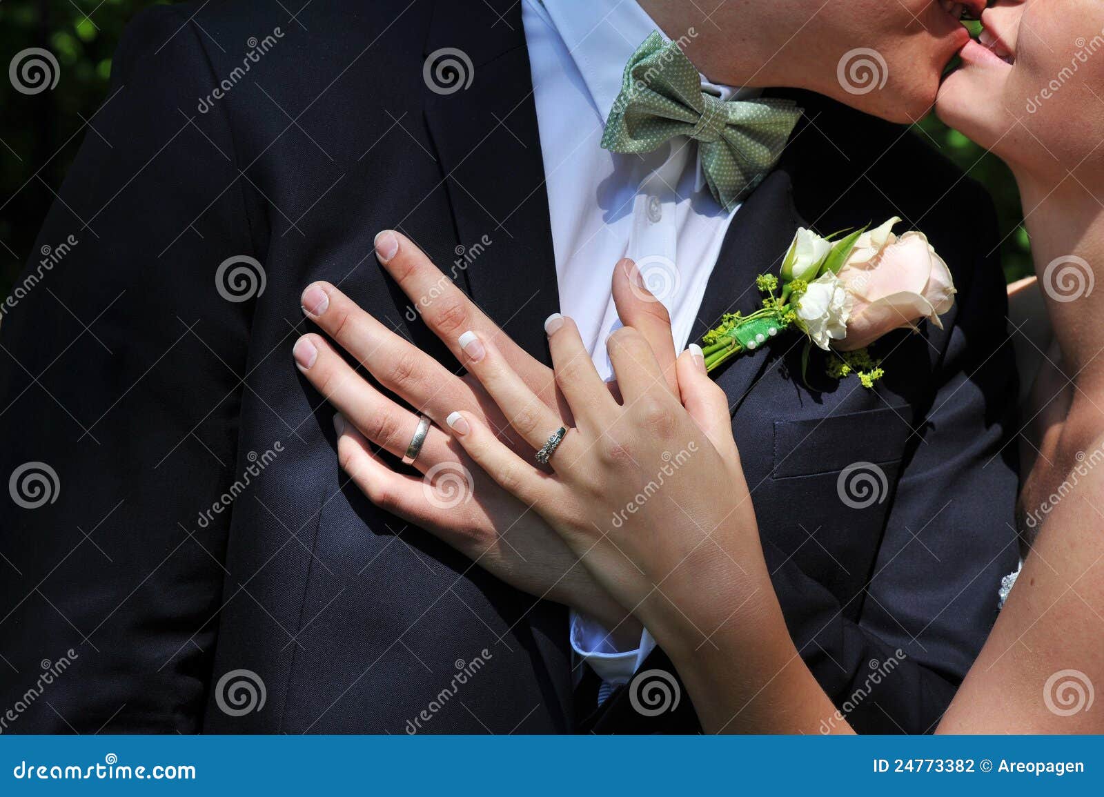 The Hands of the Wedding Couple Stock Photo - Image of right, wedding ...