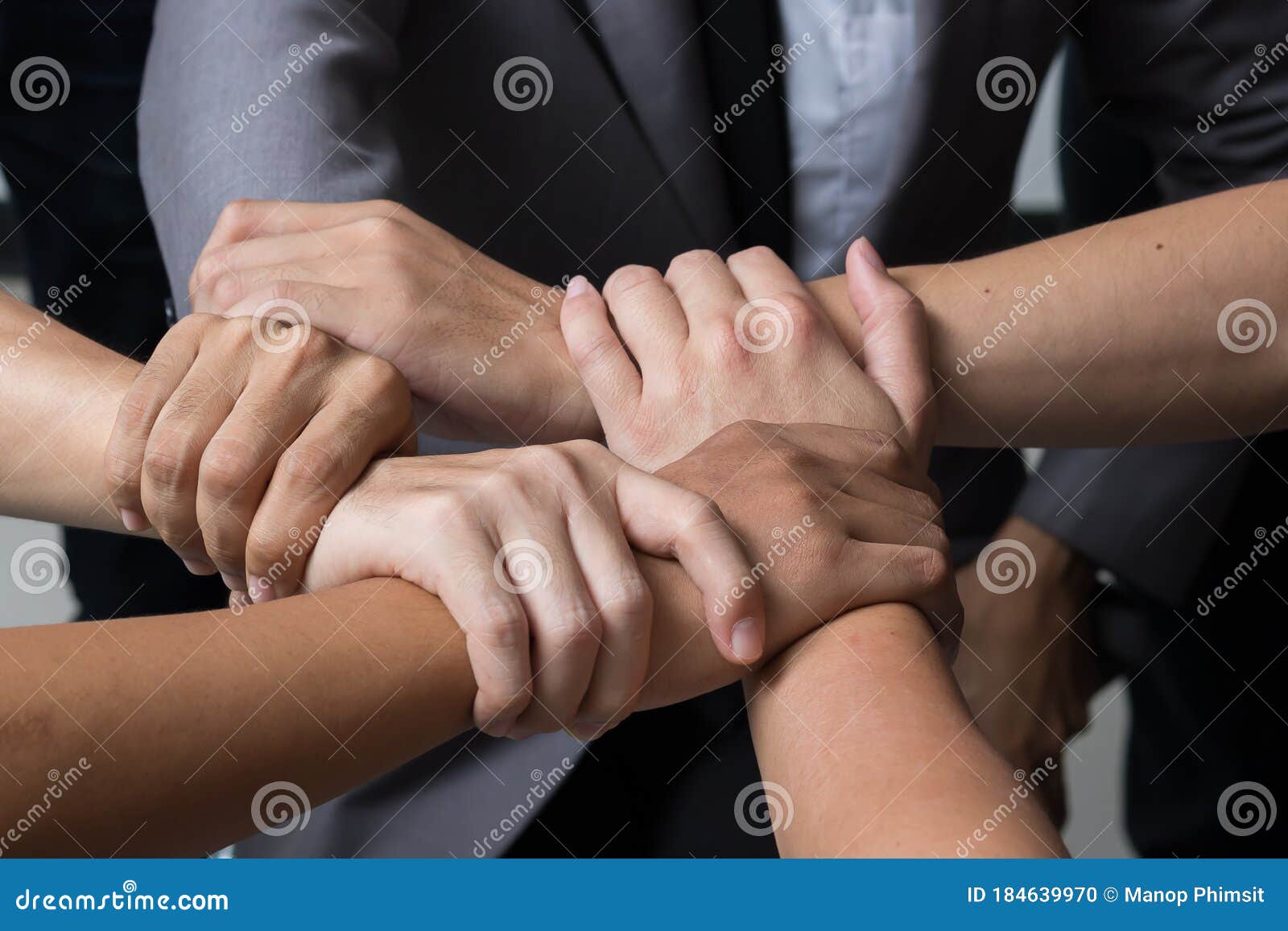 Hands Were a Collaboration Concept Stock Photo - Image of group, young ...