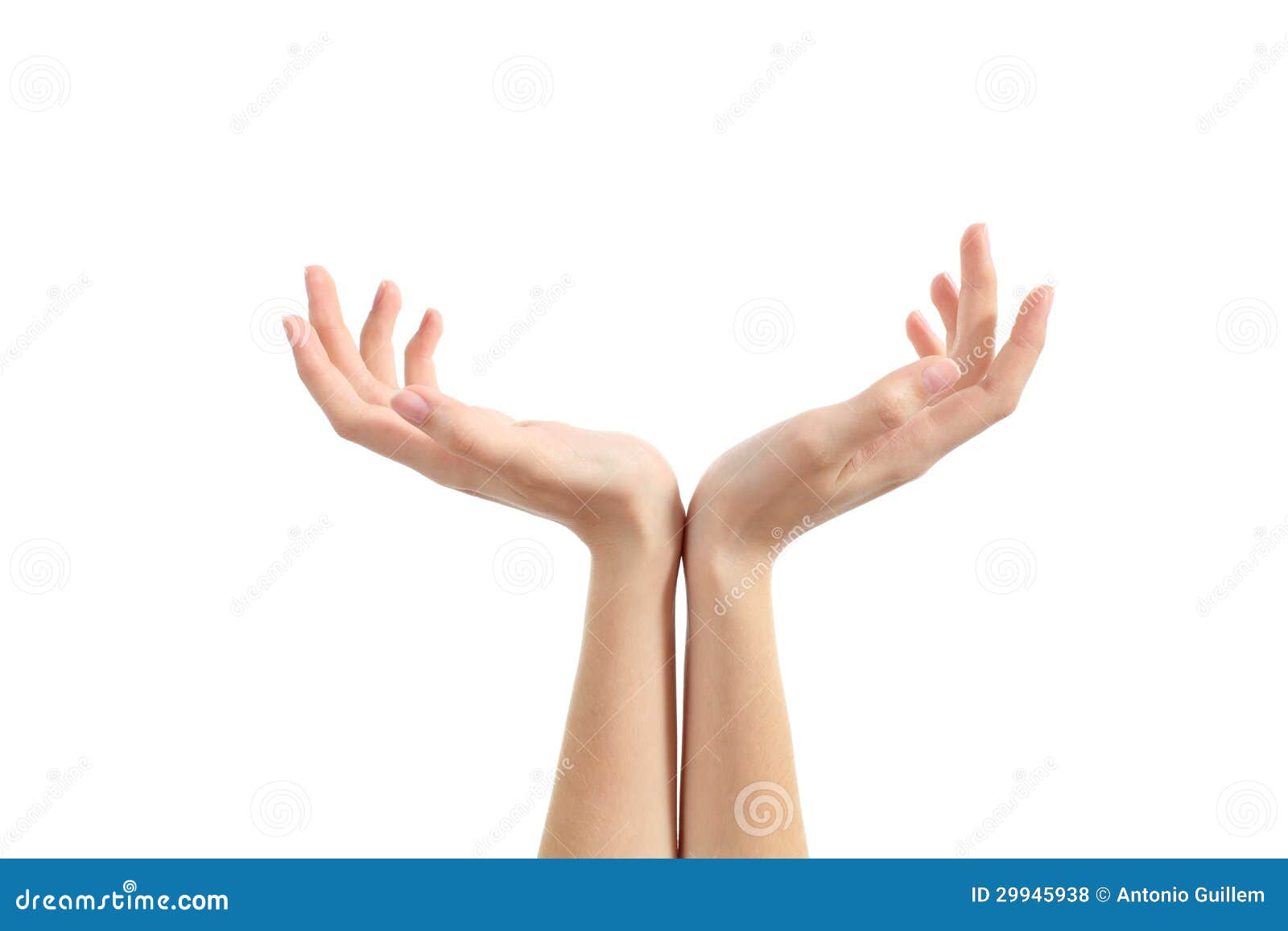 Hands Of A Woman With Palms Up Royalty Free Stock Photos - Image: 29945938