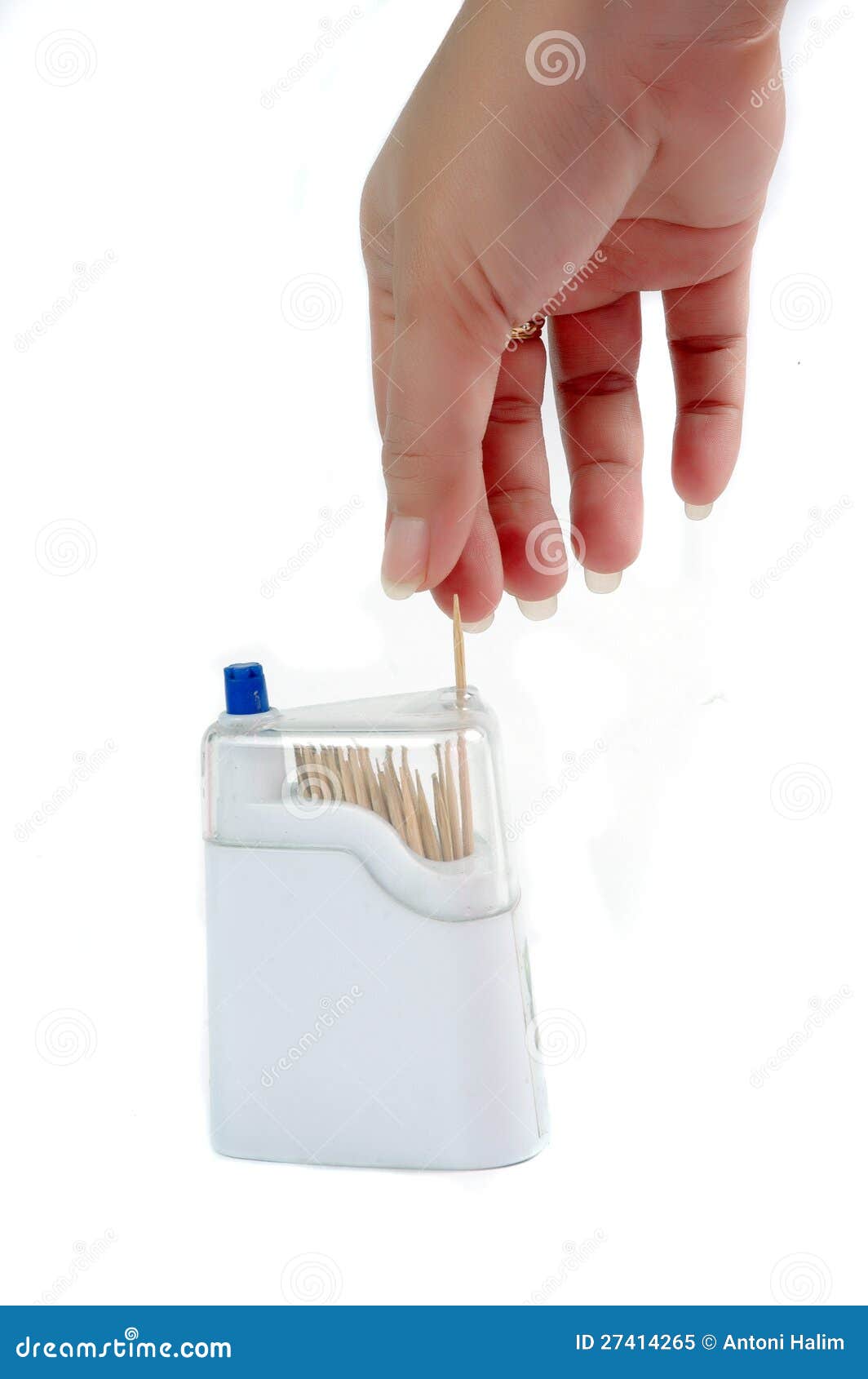 The Hands of Woman Taking a Toothpick Stock Image - Image of healthcare ...