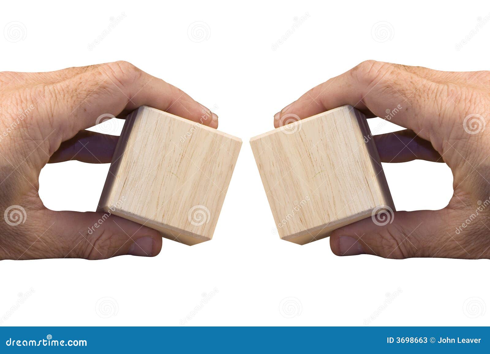 Hands with wooden blocks stock image. Image of hold, male - 3698663