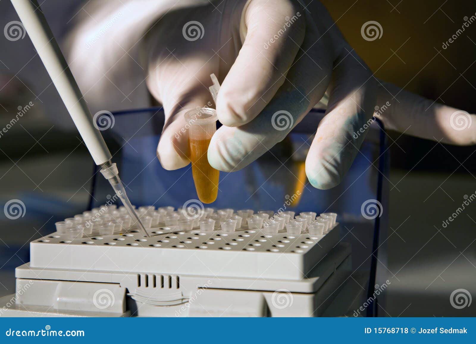 Hands by Work in Laboratory Stock Photo - Image of laboratory ...